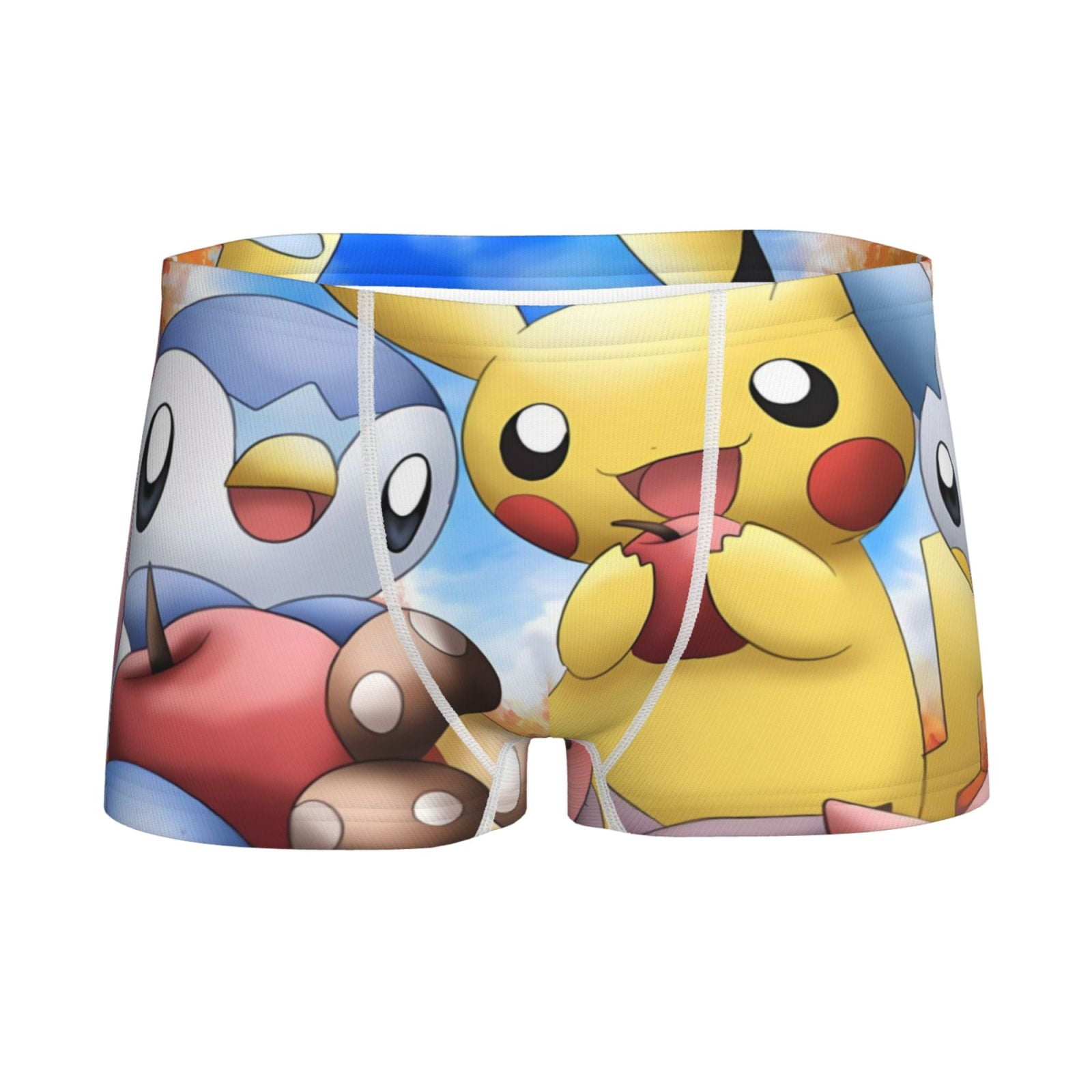 Horeoi Pokemon Print Boys' Boxer Briefs, Moisture-wicking Cotton ...
