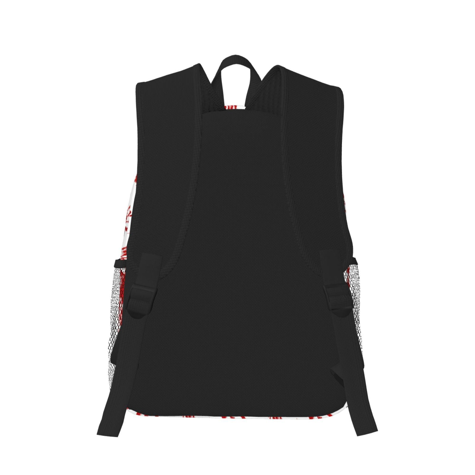 Horeoi Red Bloody Scary Hands Print Casual Backpack for School Work ...