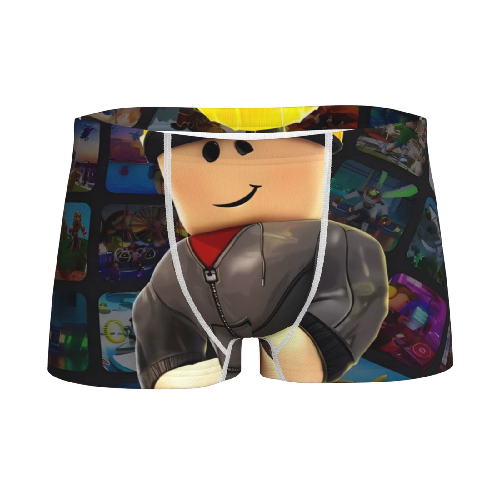 Horeoi Roblox Print Boys' Boxer Briefs, Moisture-wicking Cotton Stretch ...