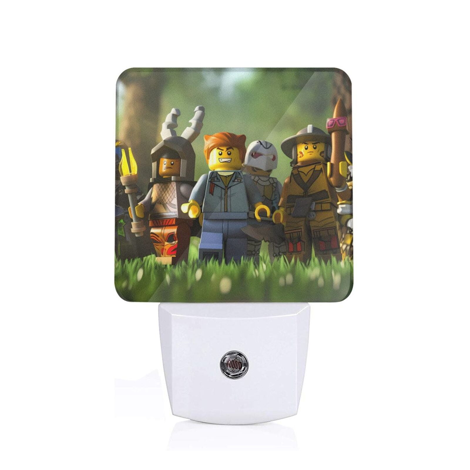 Horeoi Roblox Print Plug-in LED Night Light Auto Dusk to Dawn Sensor ...