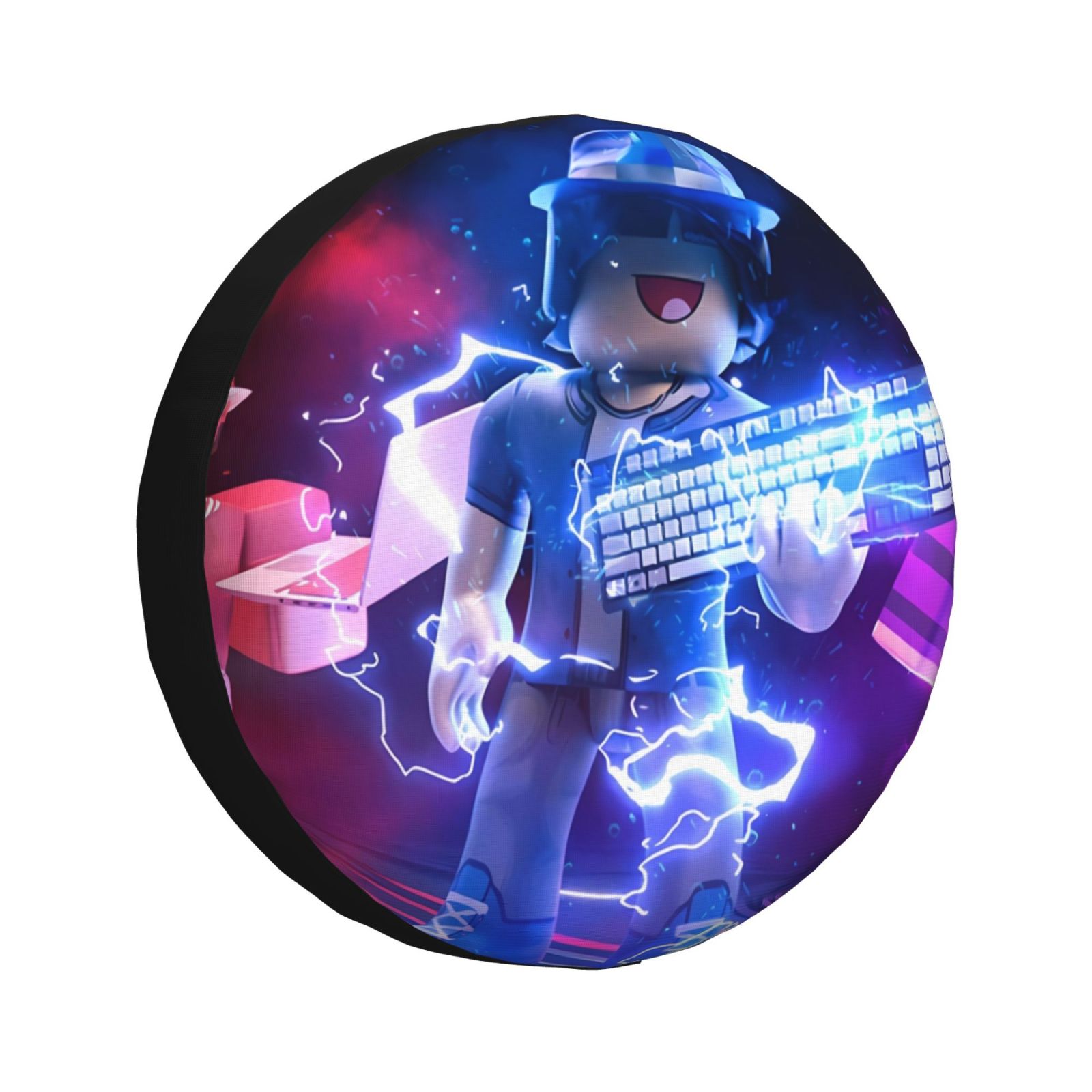 Horeoi Roblox Print Tire Cover Waterproof Leather Wheel Cover, Camper ...