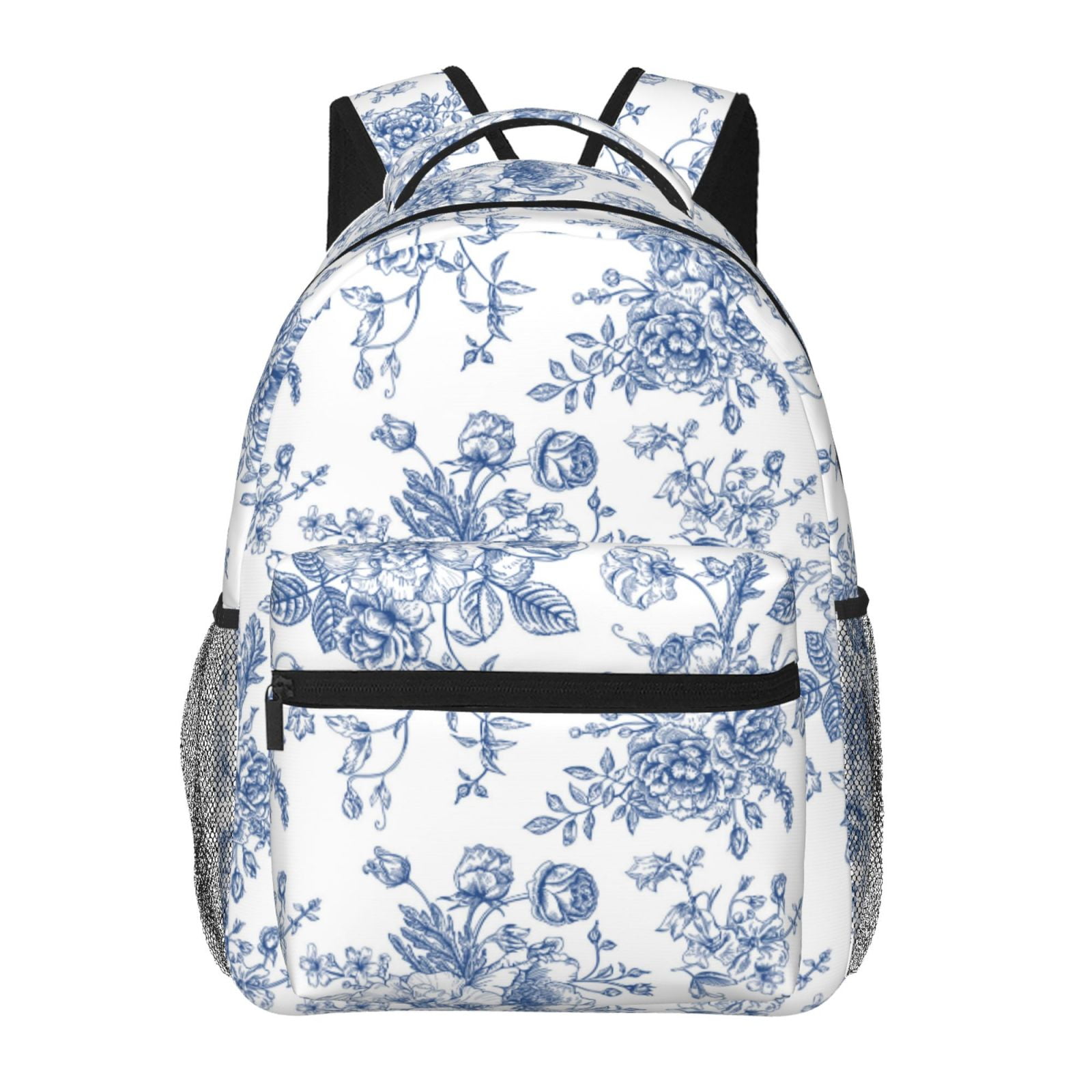 Horeoi Rose Flowers Print Eco-Friendly Lightweight Student Backpack for ...