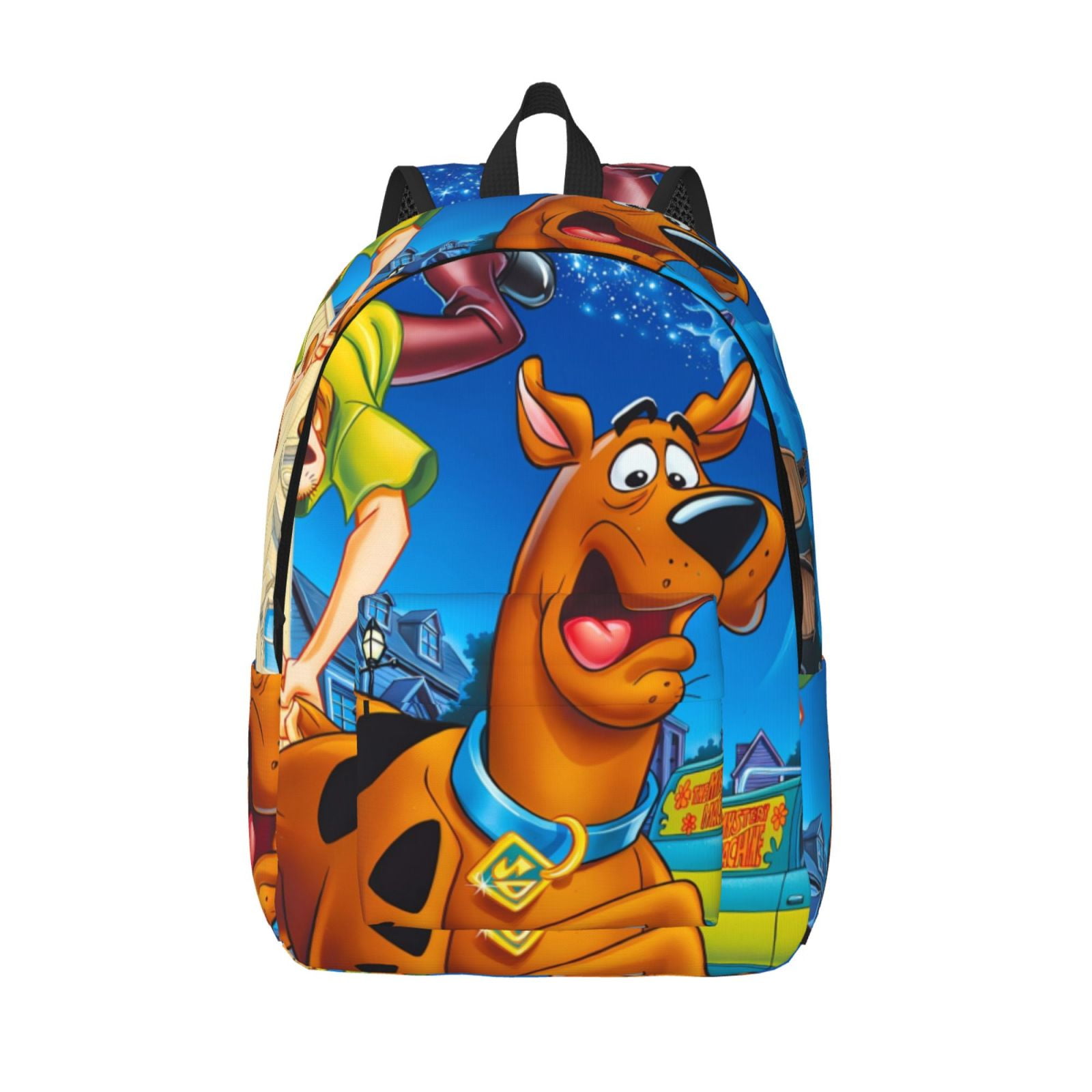 Horeoi Scooby-Doo Print Laptop Backpack - Adjustable Shoulder Straps ...