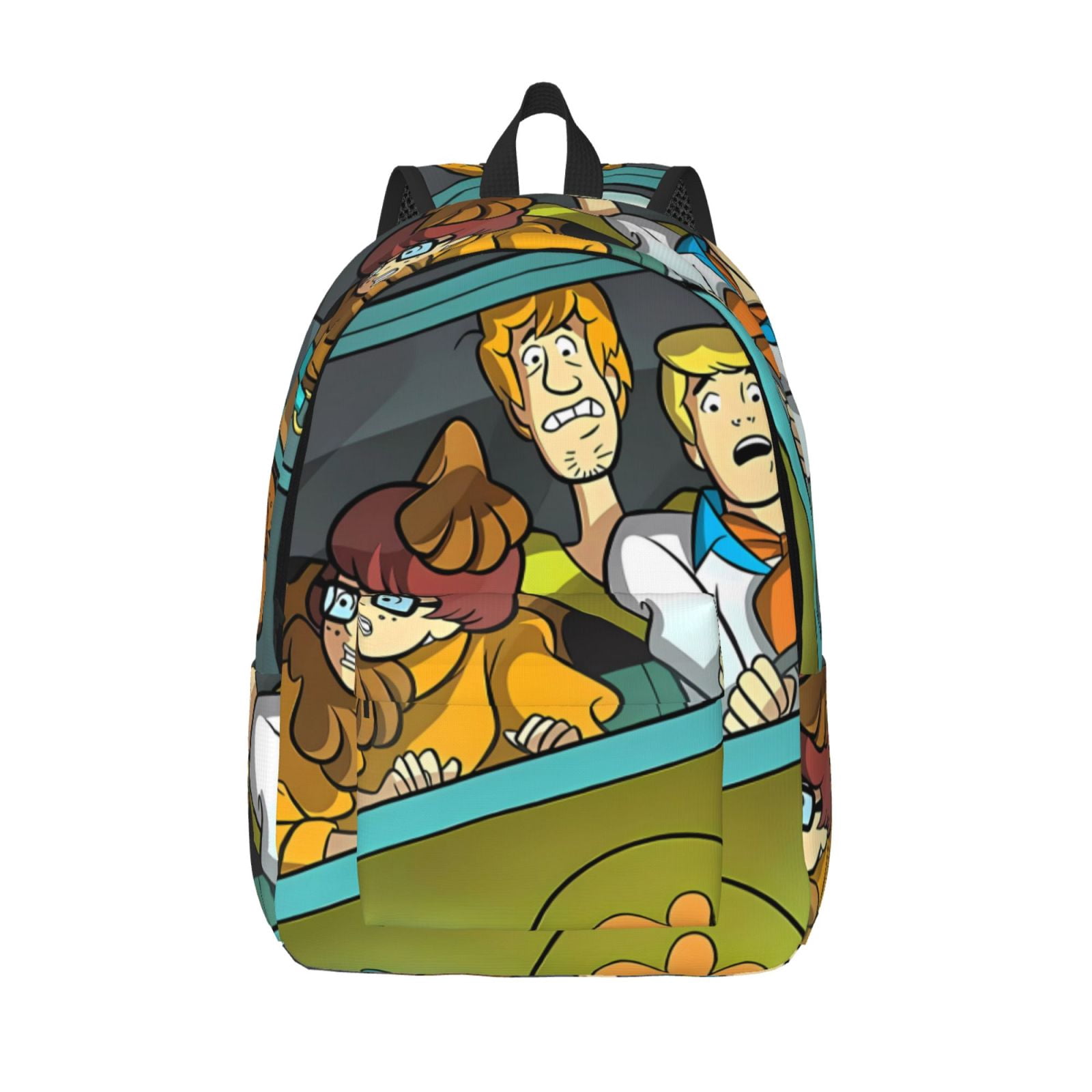 Horeoi Scooby-Doo Print Laptop Backpack - Adjustable Shoulder Straps ...