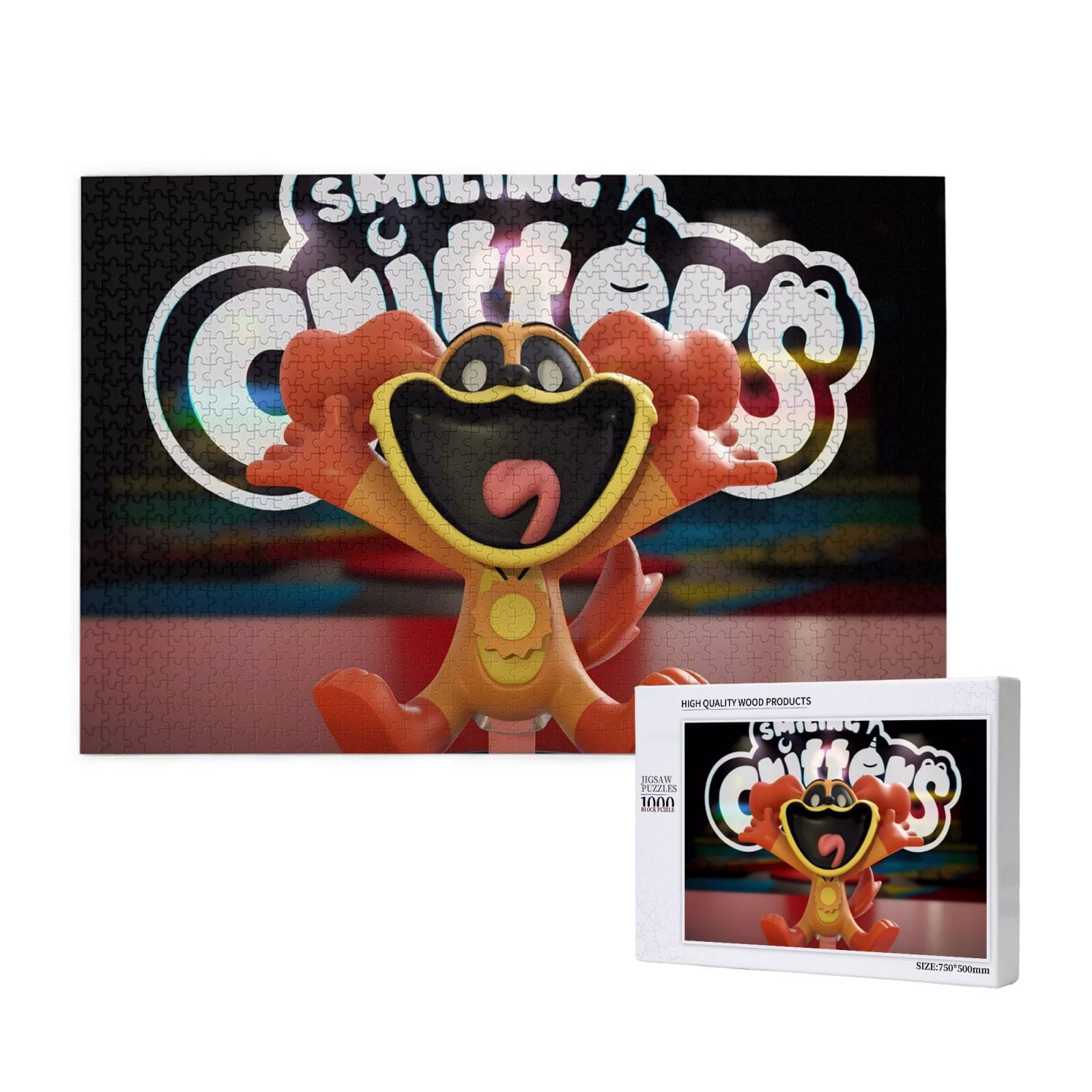 Horeoi Smiling Critters Print 1000 Piece Picture Puzzle, Enlightenment ...