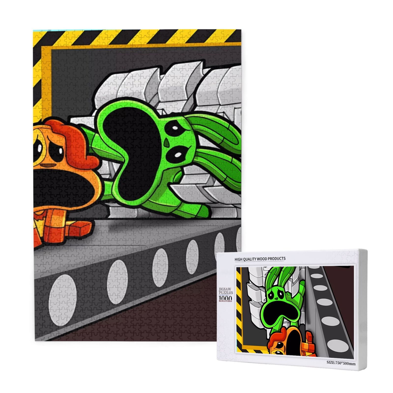 Horeoi Smiling Critters Print 1000 Piece Picture Puzzle, Enlightenment ...