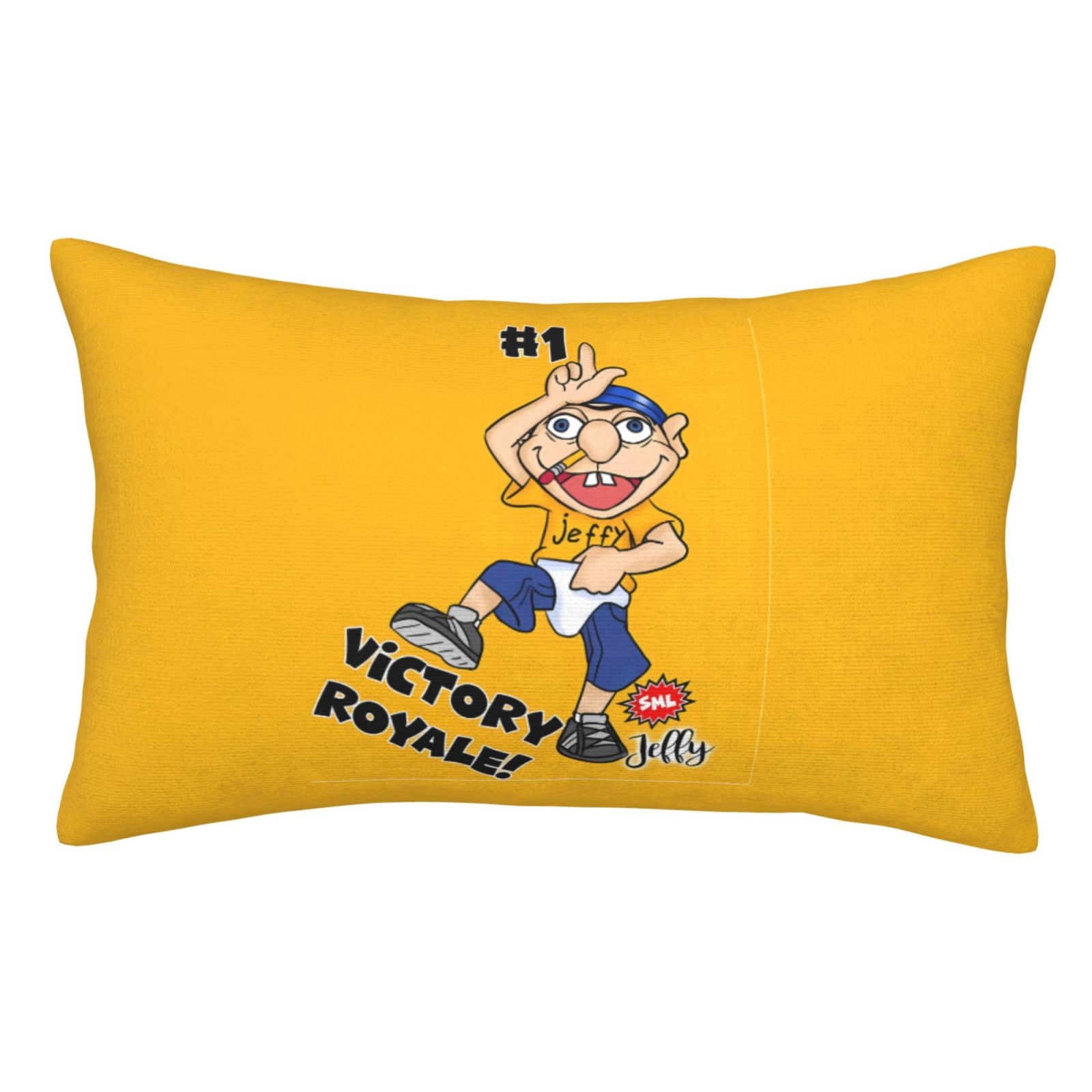 Horeoi Sml Jeffy Print Pillows Covers Cases Bedroom Decor Decoration ...