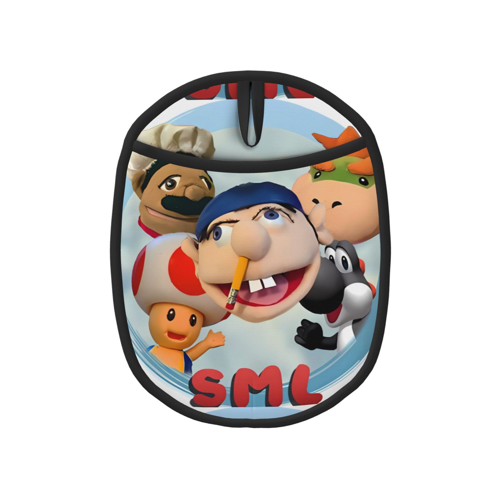 Horeoi Sml Jeffy Print Silicone Pot Holders, Oven Mitts Heat Resistant ...