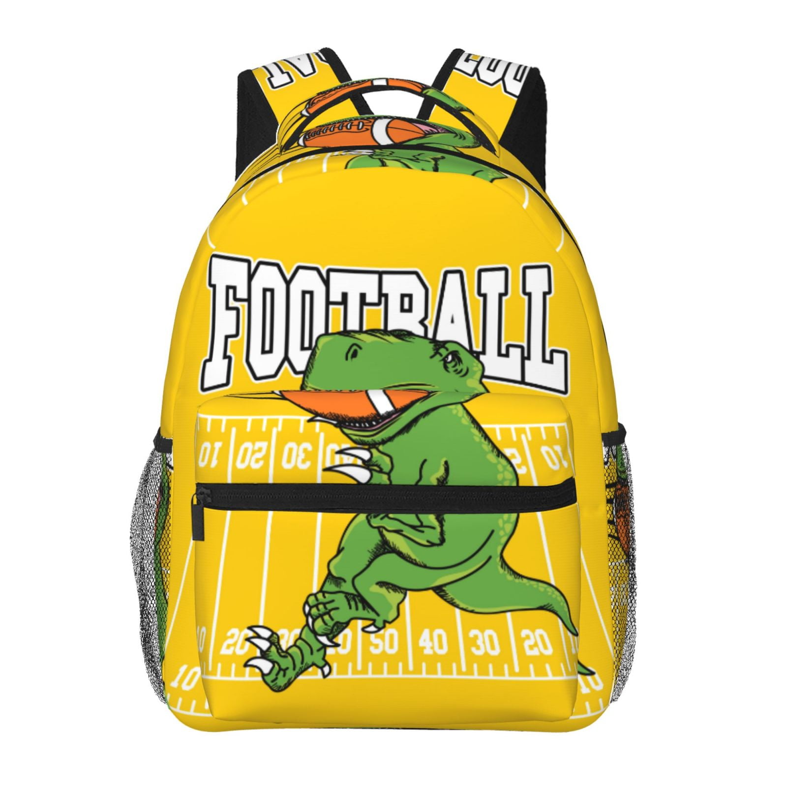 Horeoi T-Rex Playing Football Print Eco-Friendly Lightweight Student ...