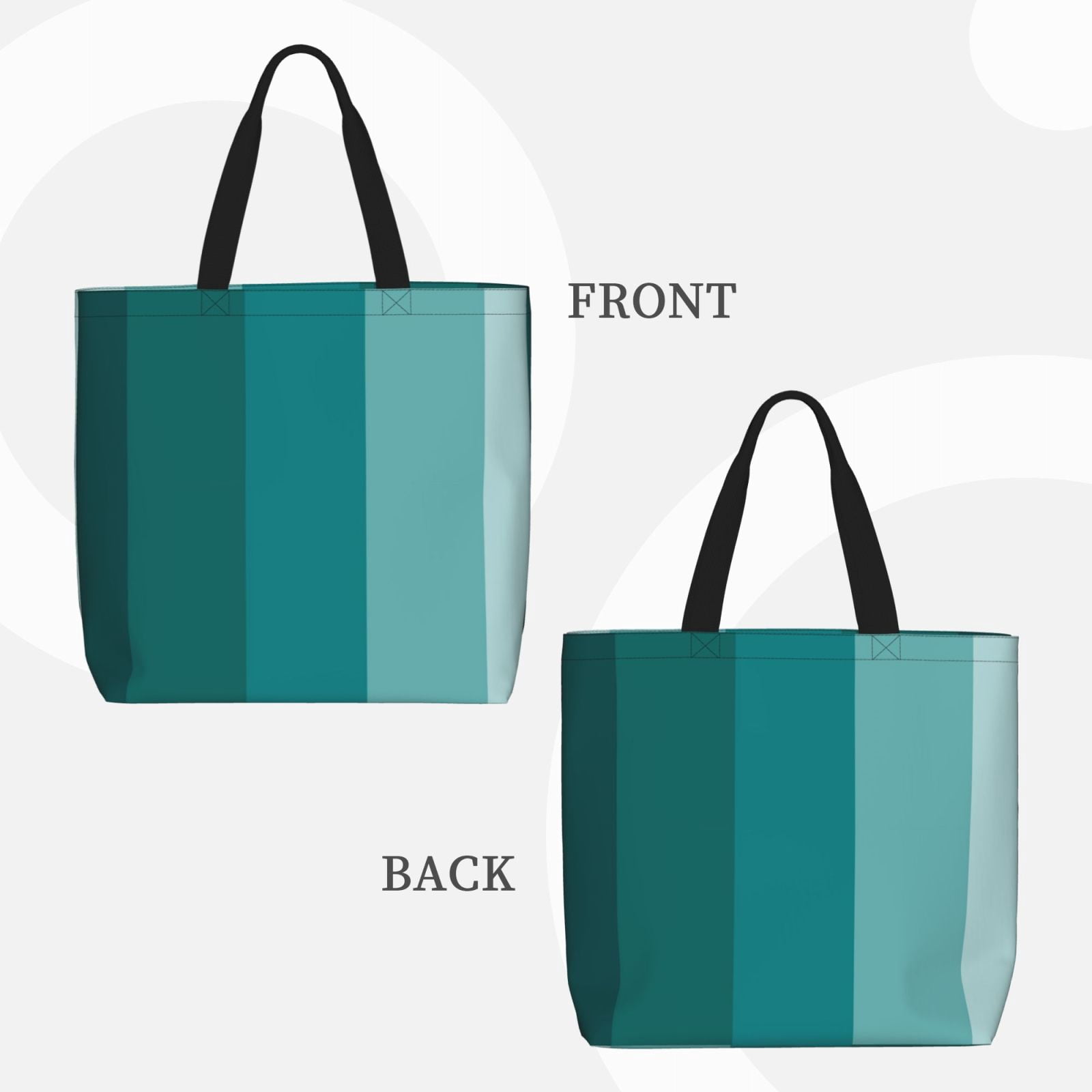 Horeoi Teal Color for Reinforced Shoulder Tote Bag Scratch-Proof Design ...