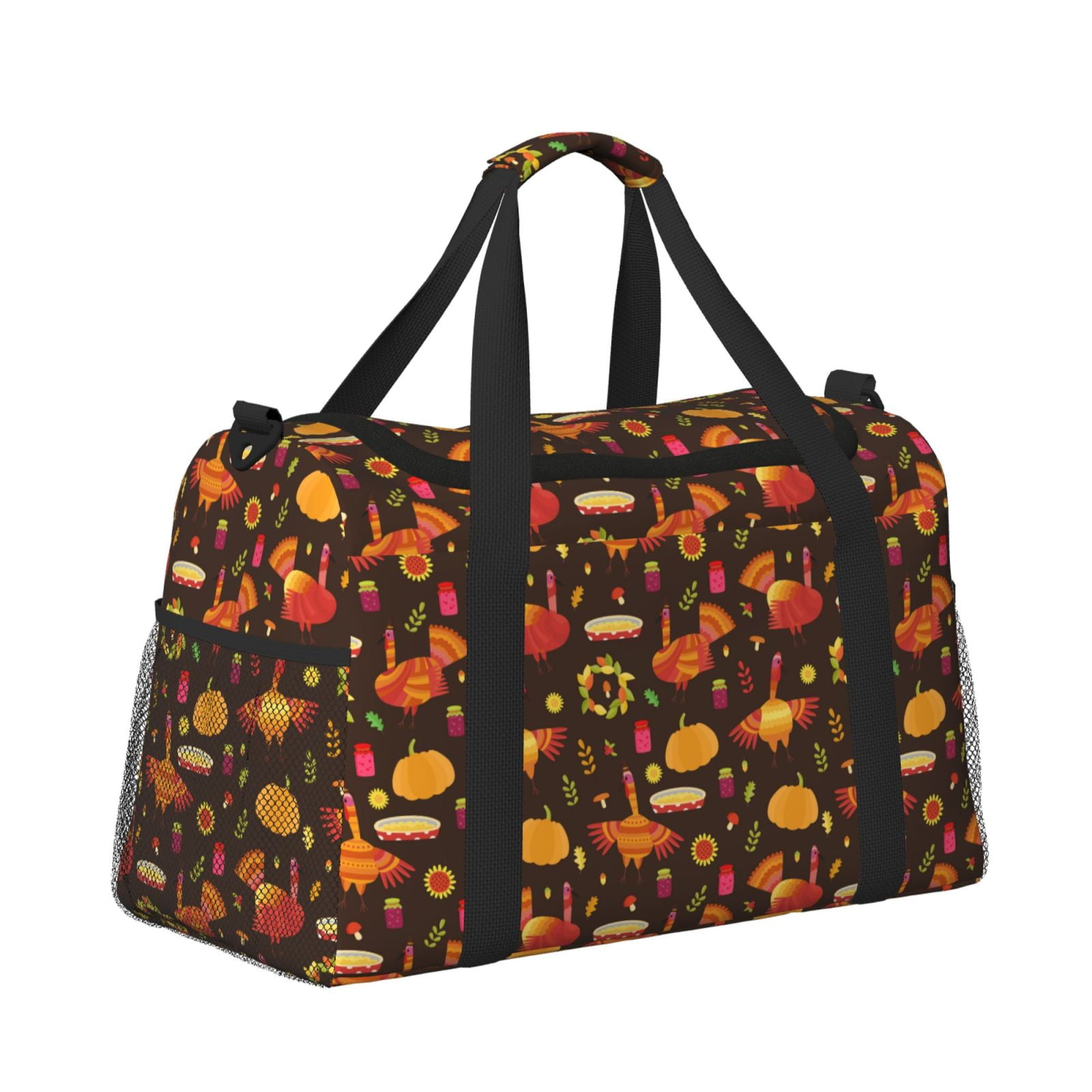 Horeoi Thanksgiving Turkey for Travel Duffle Bag with Adjustable Strap ...