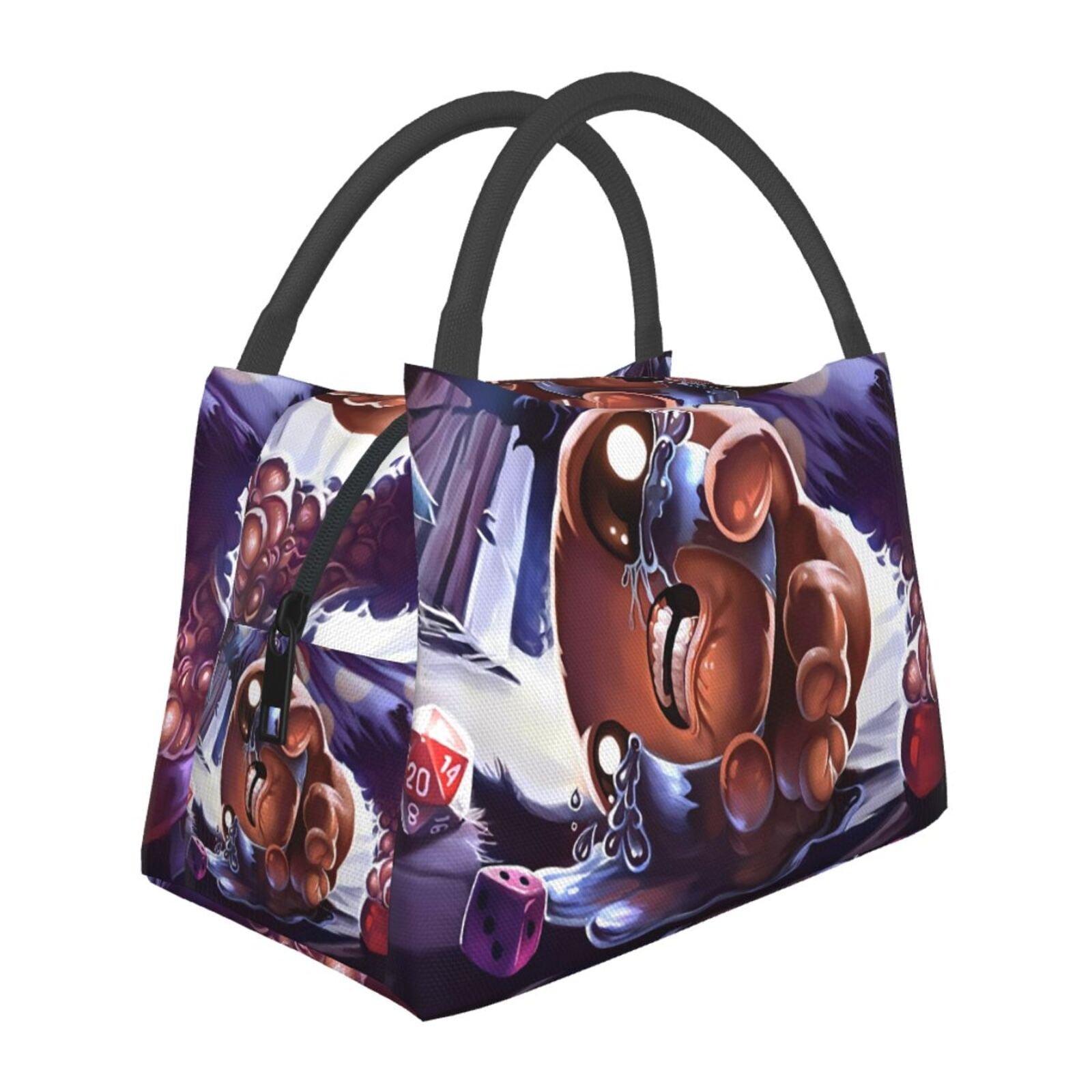 Horeoi The Binding of Isaac Pattern Portable Lunch Insulated Bag Lunch ...