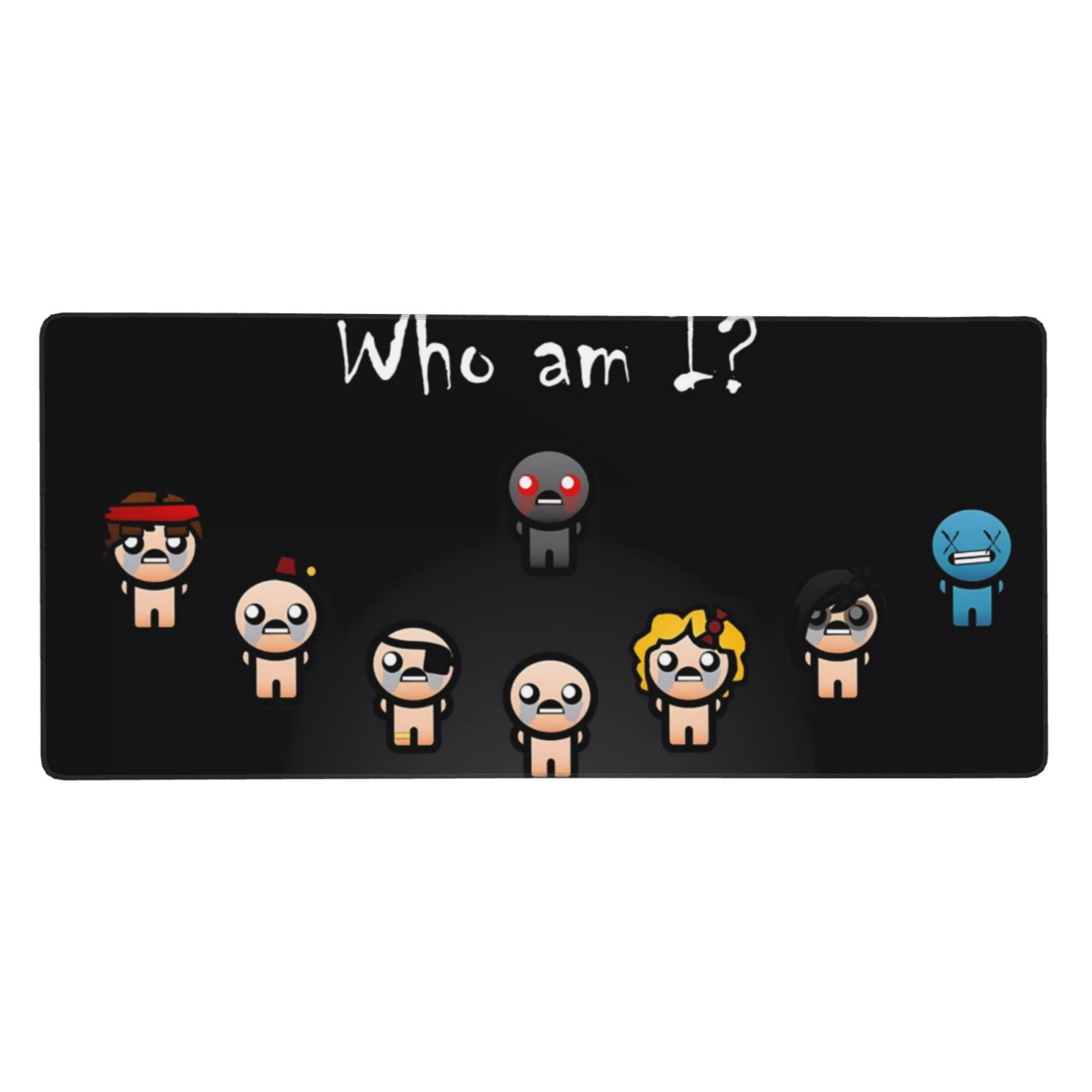 Horeoi The Binding of Isaac Print Rubber Keyboard Pad Mouse 16x35.5in ...