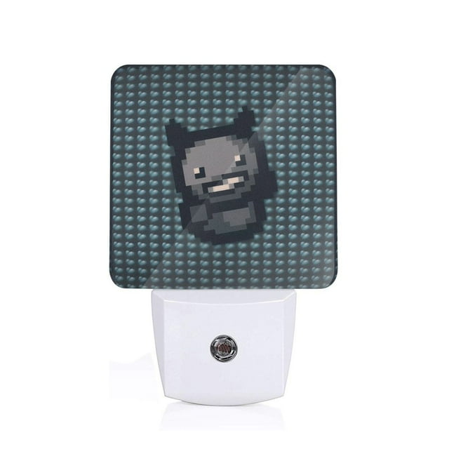 Horeoi The Binding of Isaac Print Plug-in LED Night Light Auto Dusk to ...
