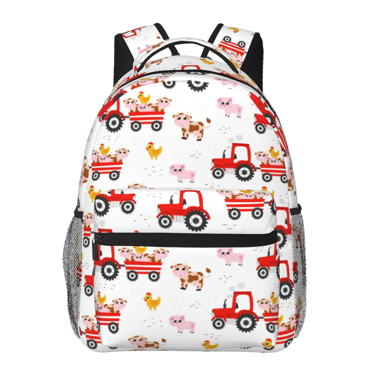 Horeoi Tractor With Farm Animals Print Eco-Friendly Lightweight Student ...
