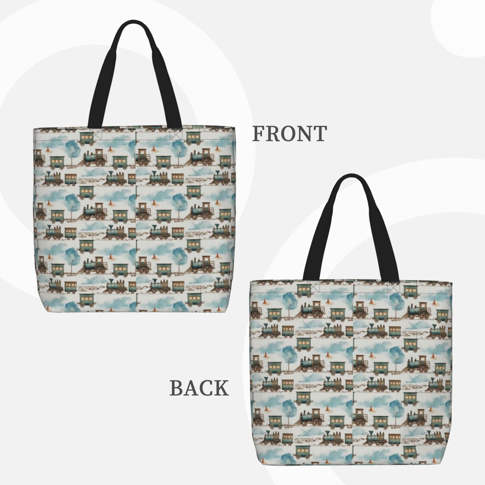 Horeoi Transport Train for Reinforced Shoulder Tote Bag Scratch-Proof ...