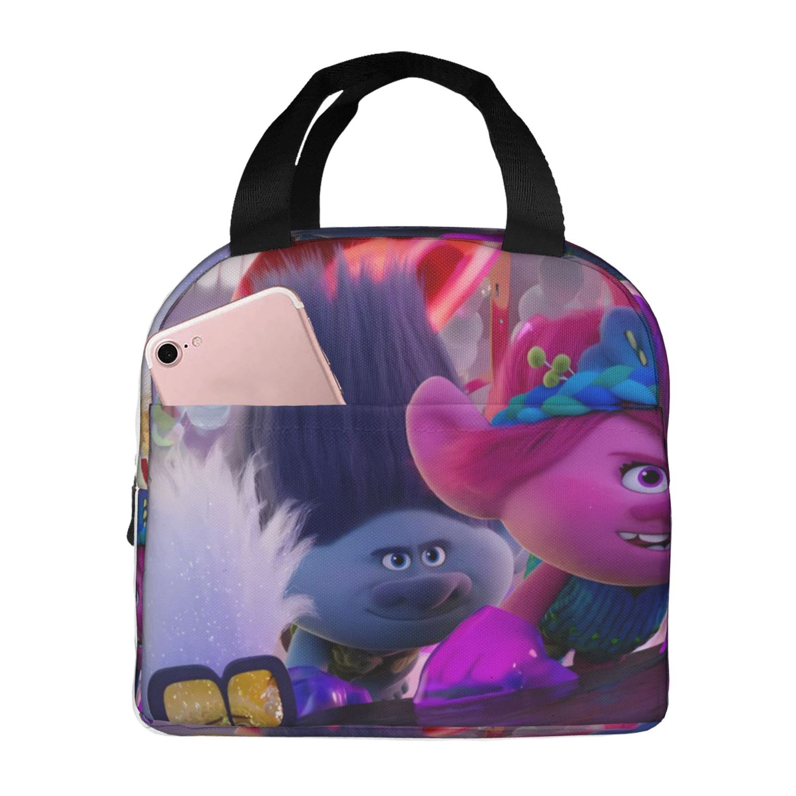 Horeoi Trolls Band Together Pattern Aluminum Foil Lunch Bag for Women ...