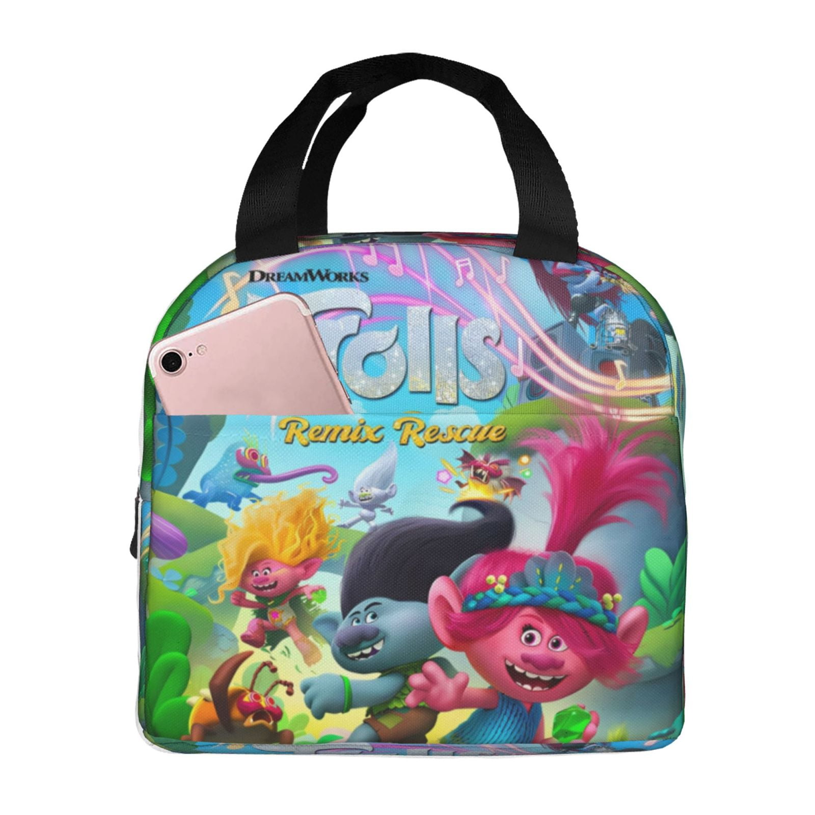 Horeoi Trolls Band Together Pattern Aluminum Foil Lunch Bag for Women ...