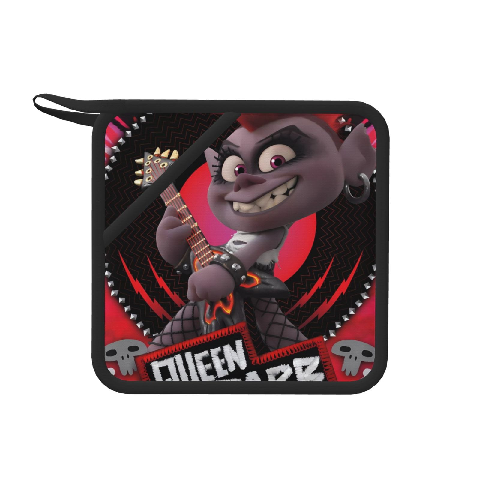 Horeoi Trolls Band Together Print Heat Resistant Mat for Air Fryer,Deep ...