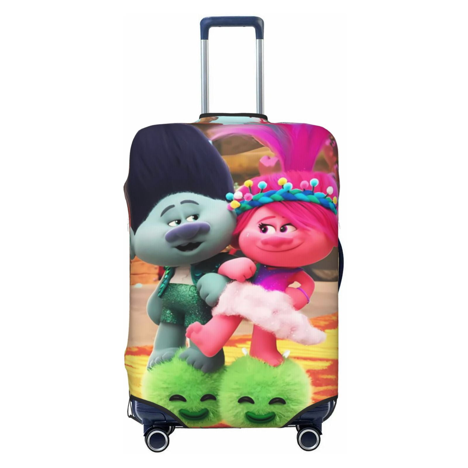 Horeoi Trolls Band Together Print Luggage Cover Elastic Washable ...