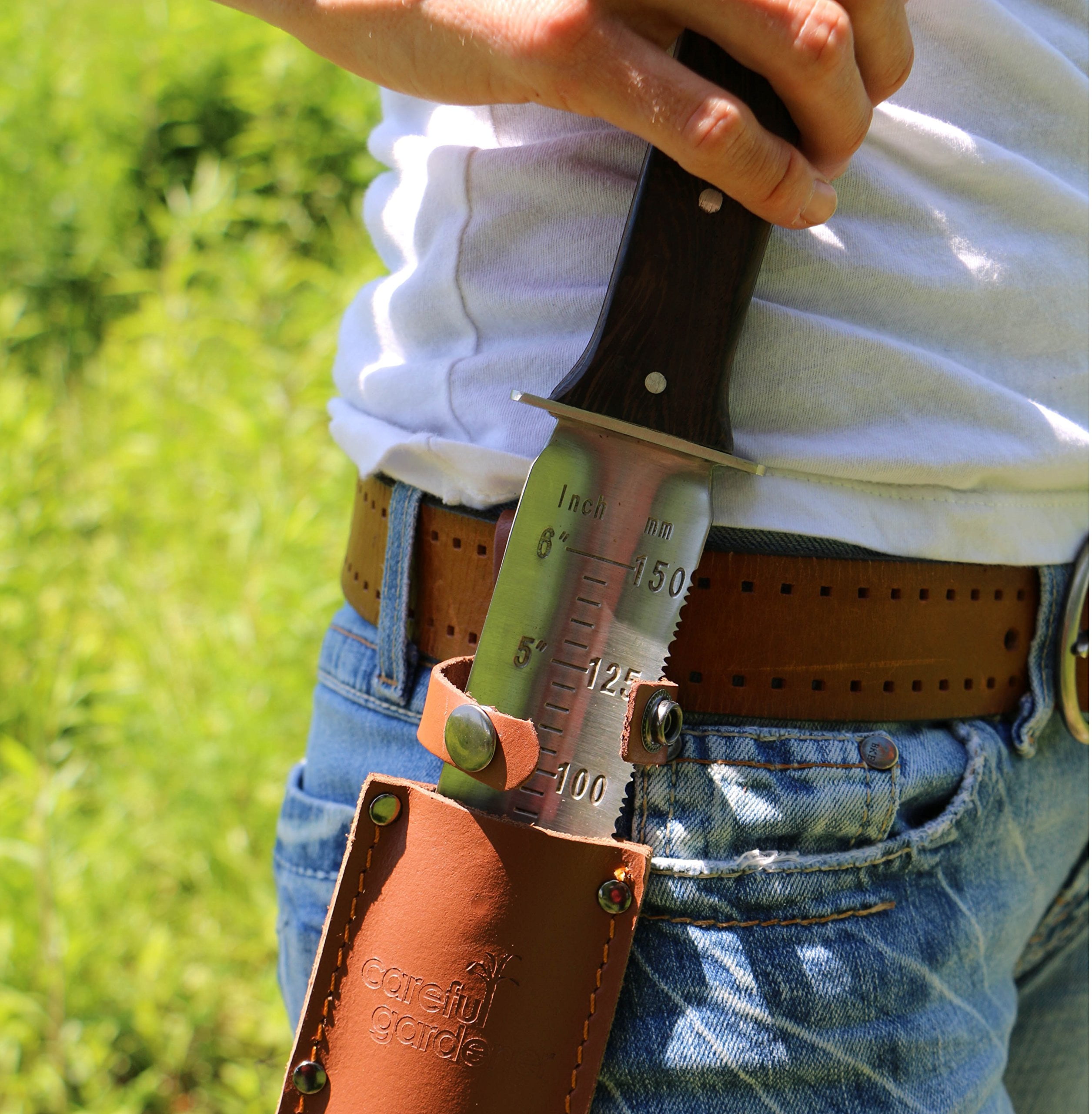 Hori Hori Knife, Premium Japanese Gardening Knife - Full Tang Garden ...