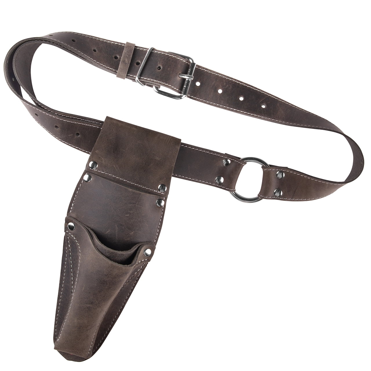 Hori Hori Leather Sheath belt with Pruner and Scissor Pockets ...