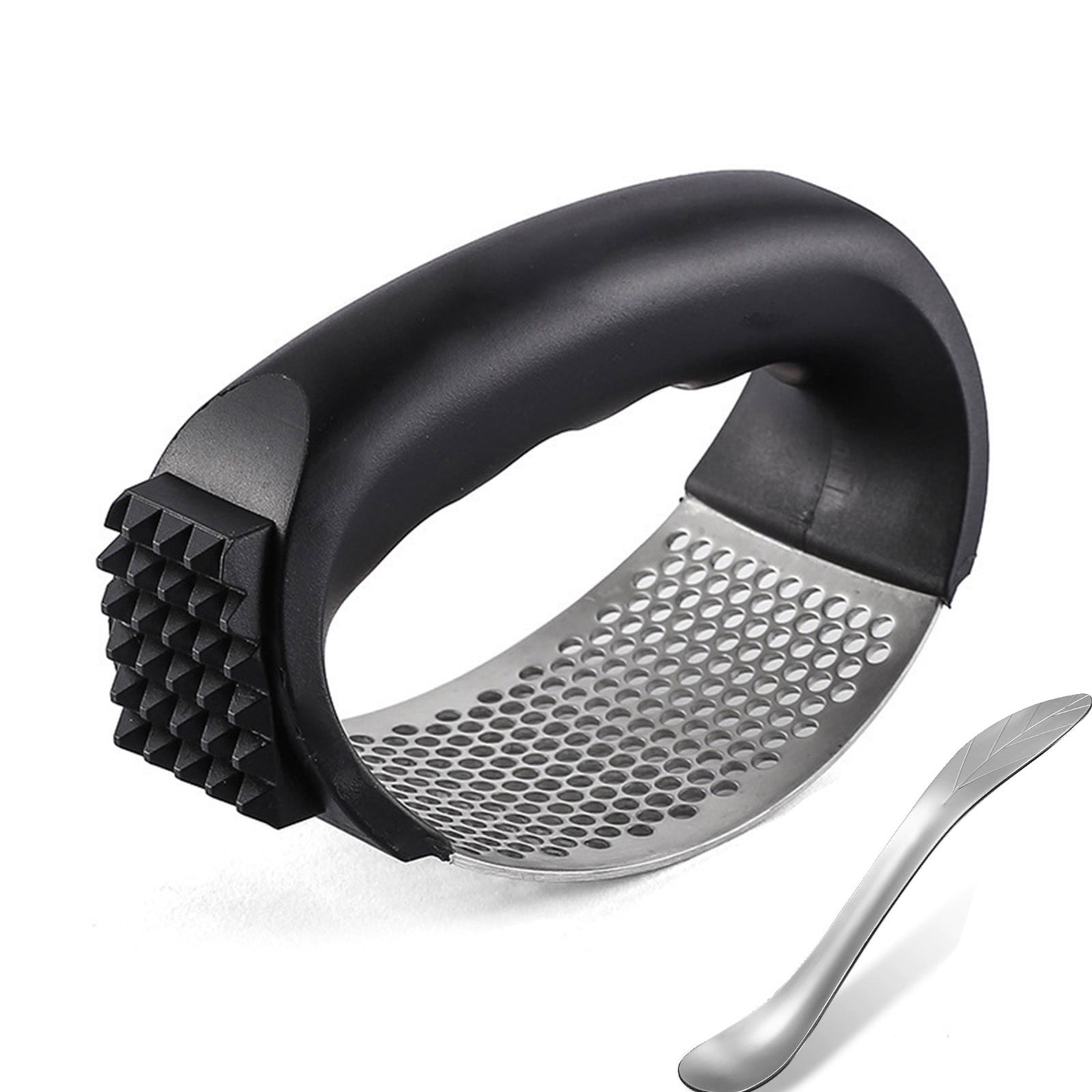 Horivan Stainless Steel Garlic Press Rocker Mincer Crusher Heavy Duty ...