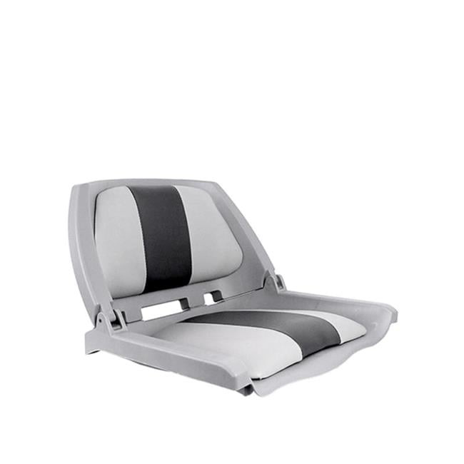 Horizon 1010-ABC 15.75 in. Folding Back Boat Seat with Replaceable ...