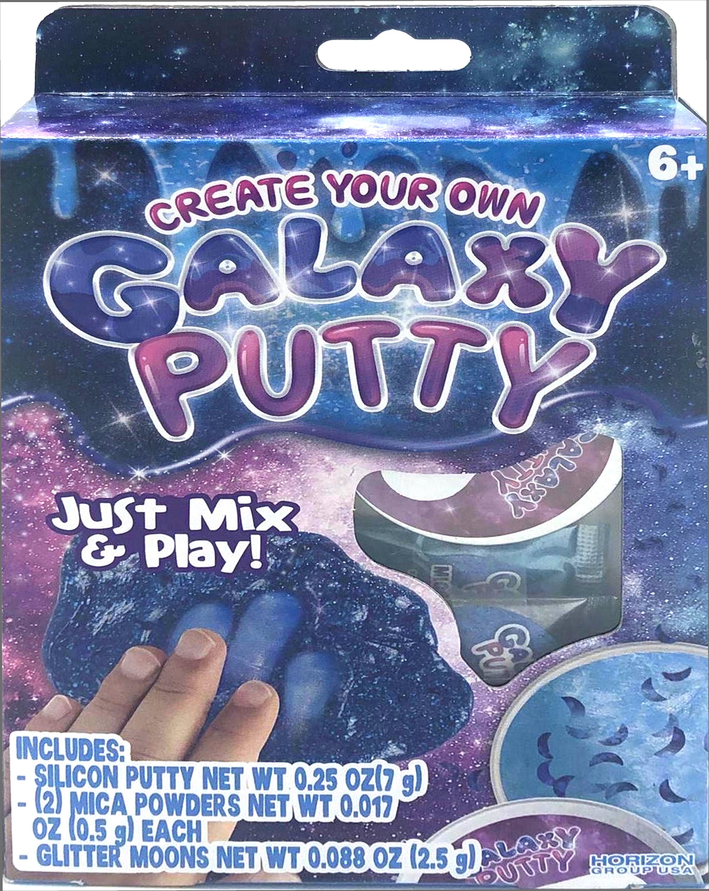 Horizon Create Your Own Galaxy Putty Just Mix and Play, Glitter Moons ...