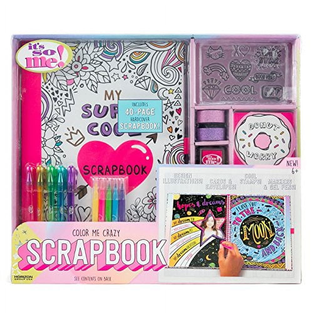 Horizon Group Its So Me! Color Me Crazy Scrapbook - Walmart Business ...