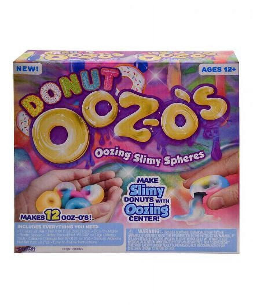 Horizon Group Tie-Dye DONUT Ooz-o's Oozing Slimy Spheres Makes 12 Donut ...