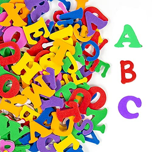 Horizon Group USA Adhesive Foam Alphabet Letters, 1000+ Sticker ...