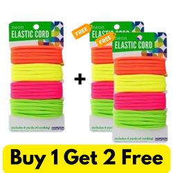 Horizon Group USA Elastic Neon Cording - Walmart.com