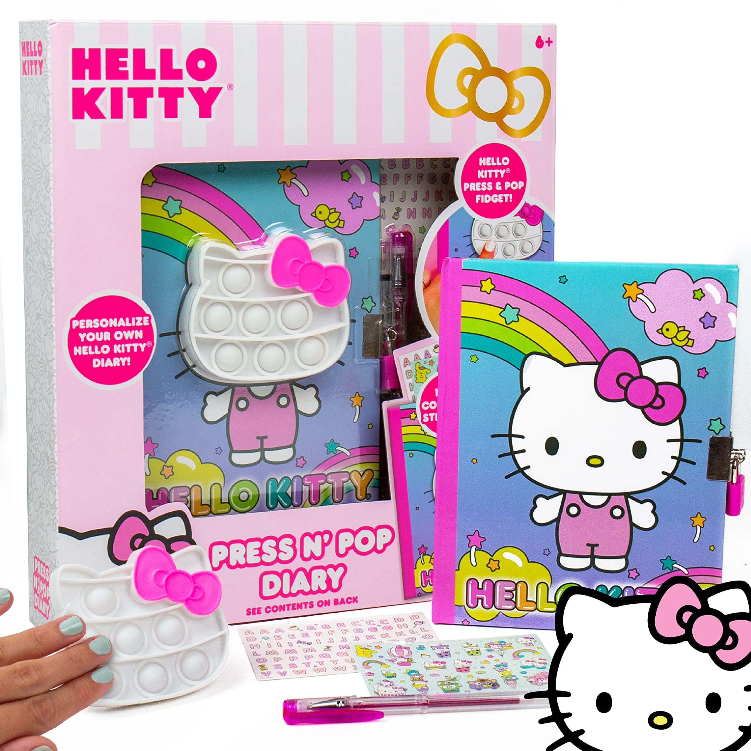 Horizon Group USA Hello Kitty Press N Pop Diary Press N' Pop Diary ...