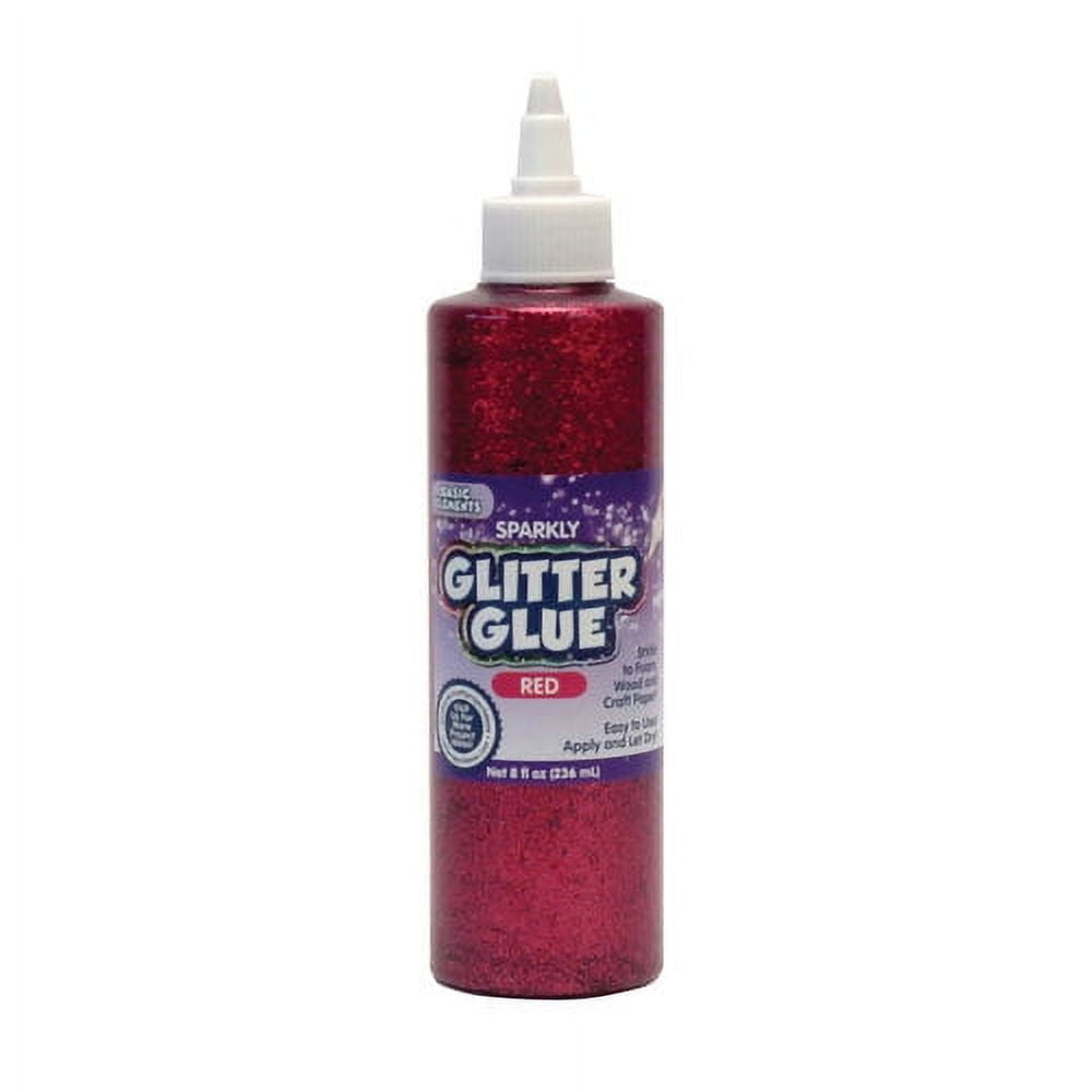 Horizon Group USA Red Glitter Glue, 8 Oz. - Walmart.com