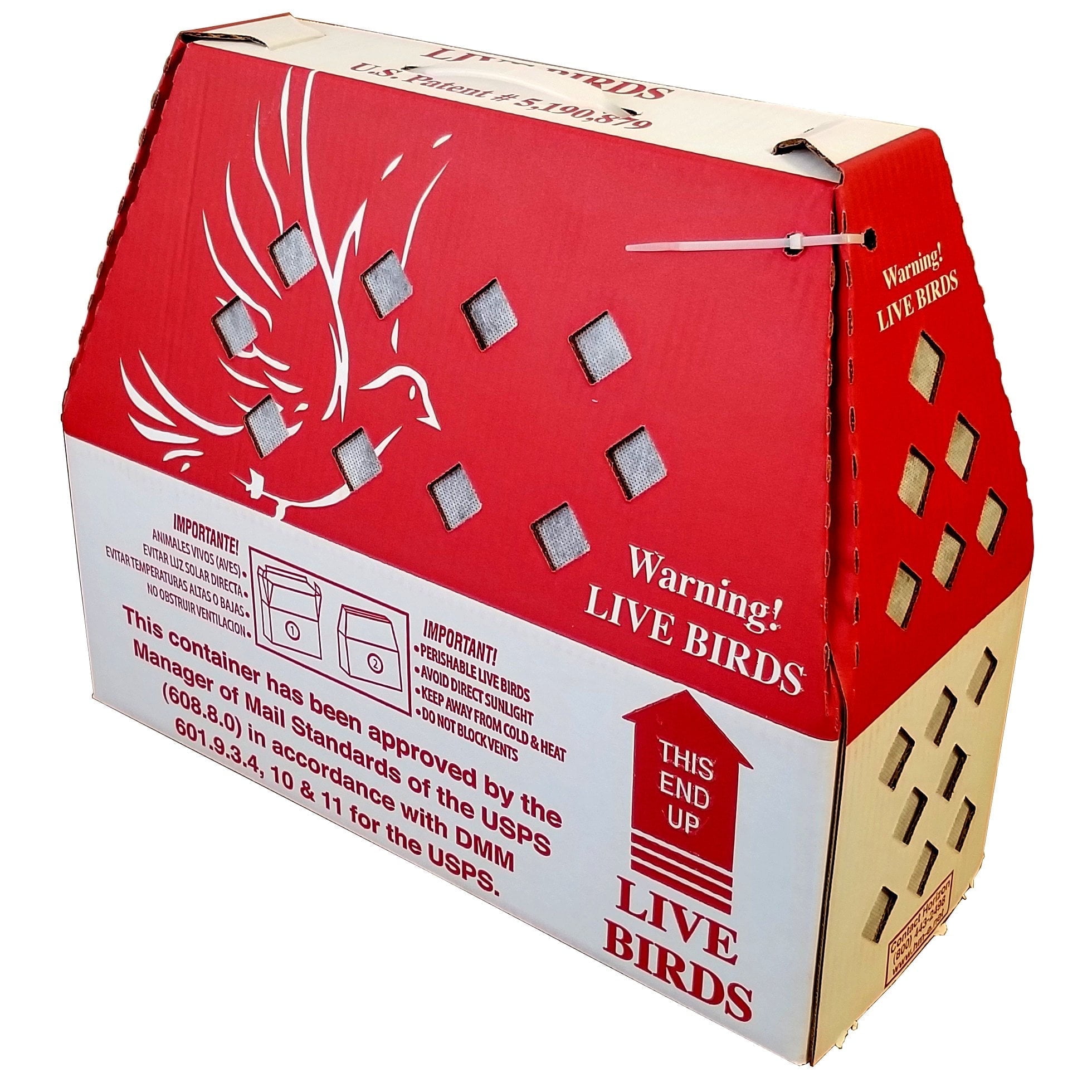 Horizon Live Bird Shipping Boxes (1 Pack) - Walmart.com