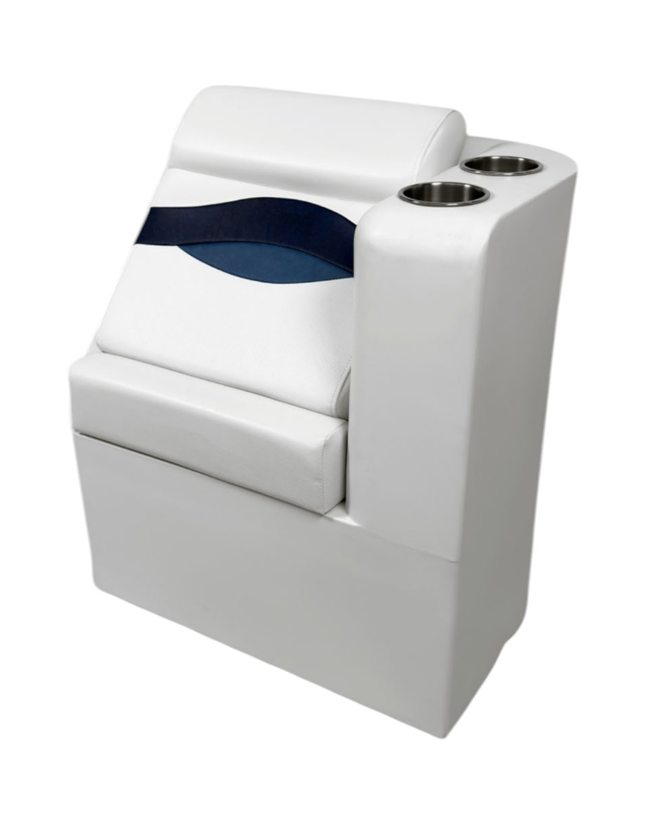 Horizon Manufacturing Elite Series Right Radius Lean Back White/Navy ...