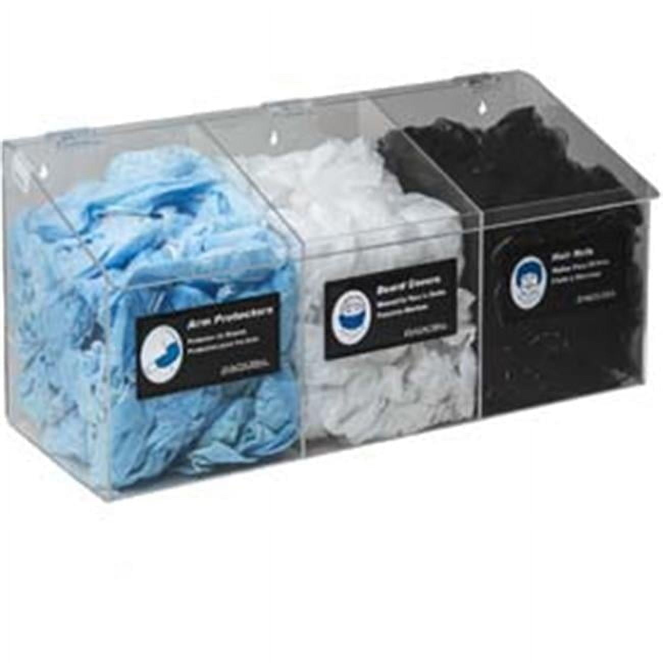 Horizon Mfg. 3-Compartment Hair Net/Beard Cover/Shoe Cover/Arm ...