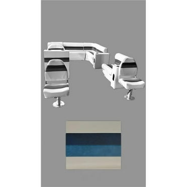 LIPPERT COMP 768543 Deluxe Pontoon Seat Kit-Champaign - Walmart.com