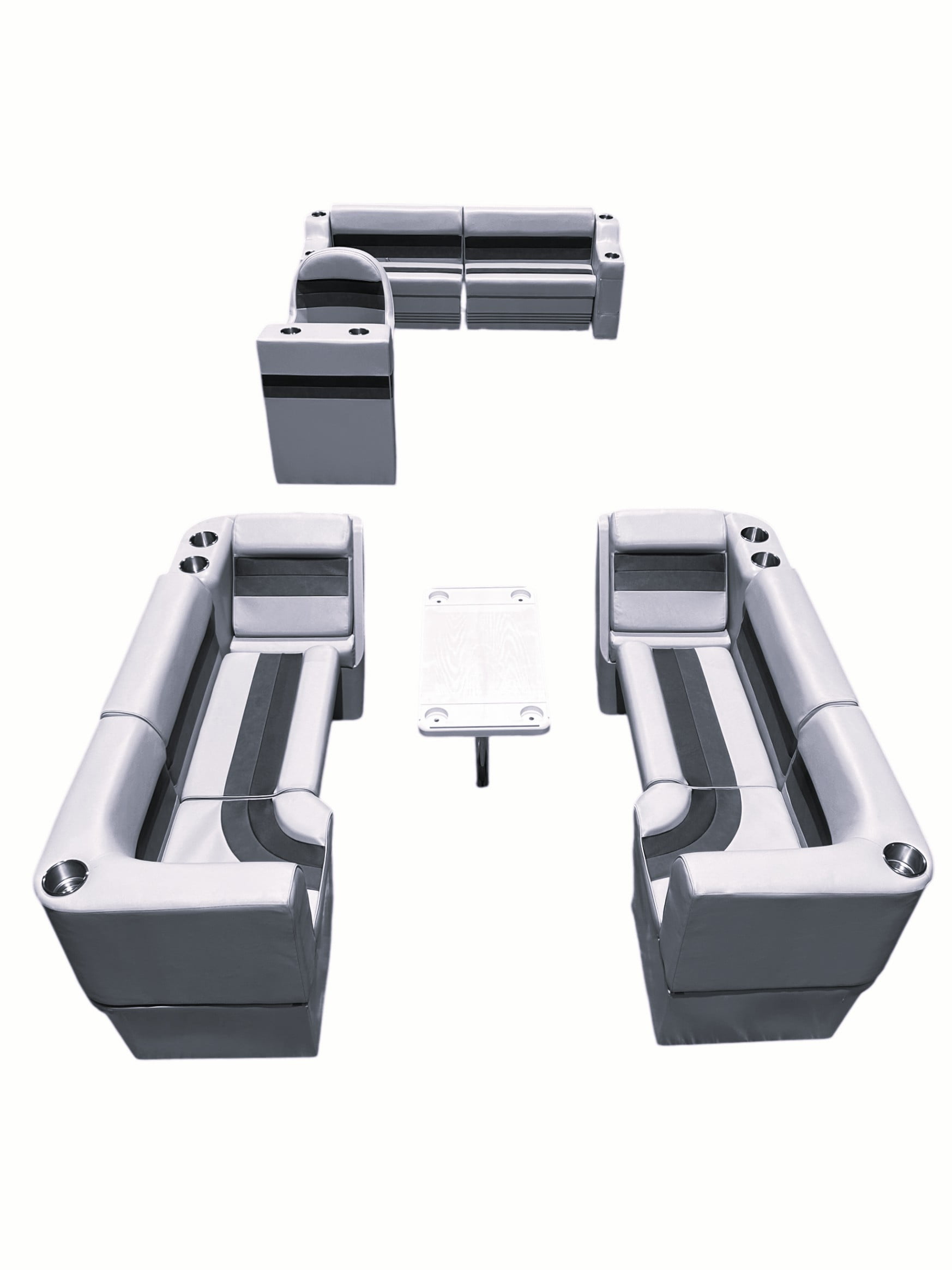 Horizon Manufacturing Premium Pontoon Furniture Set 19 PC Premium 018 ...