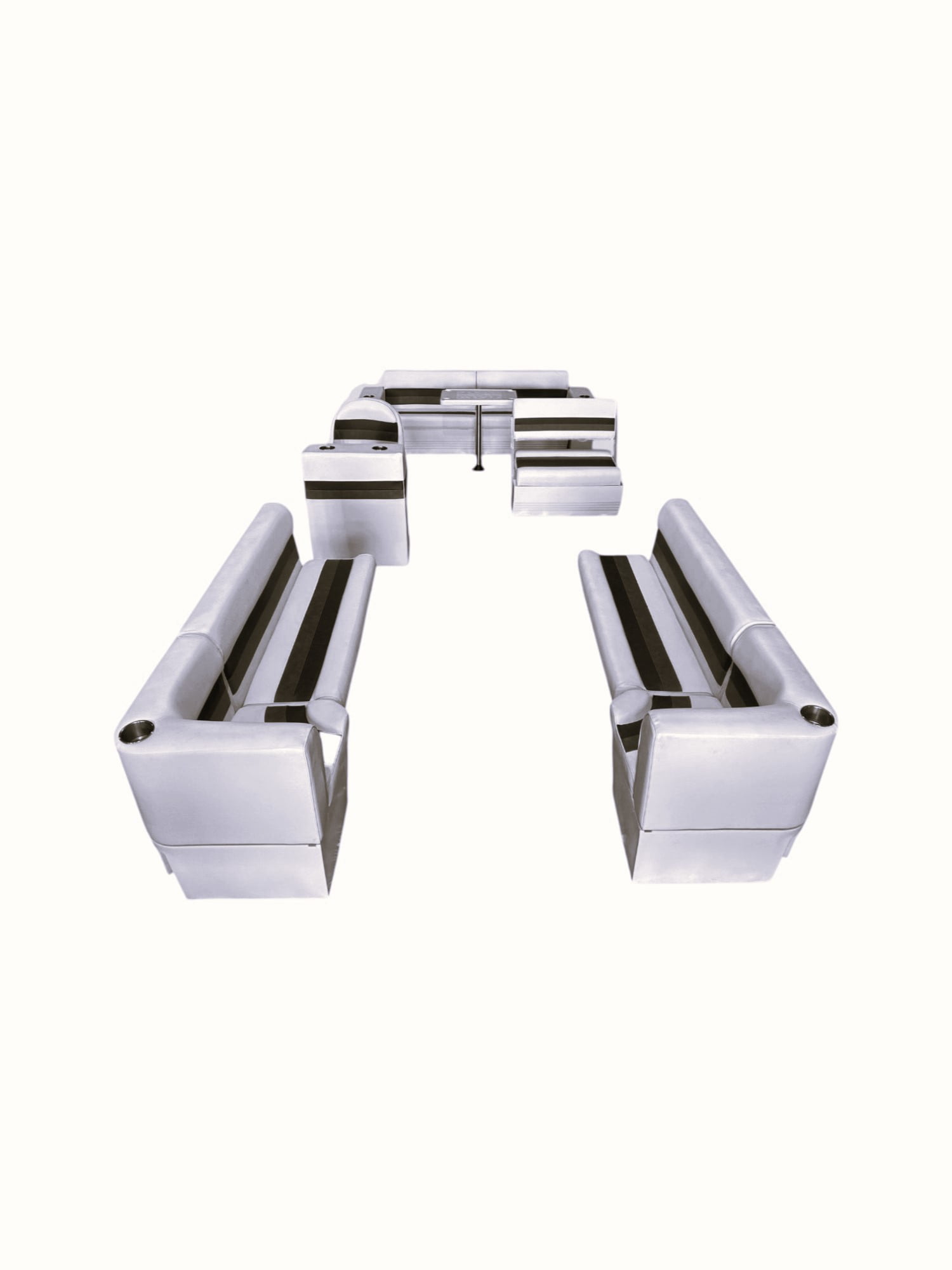 Horizon Manufacturing Premium Pontoon Furniture Set 21 PC Premium 017 ...