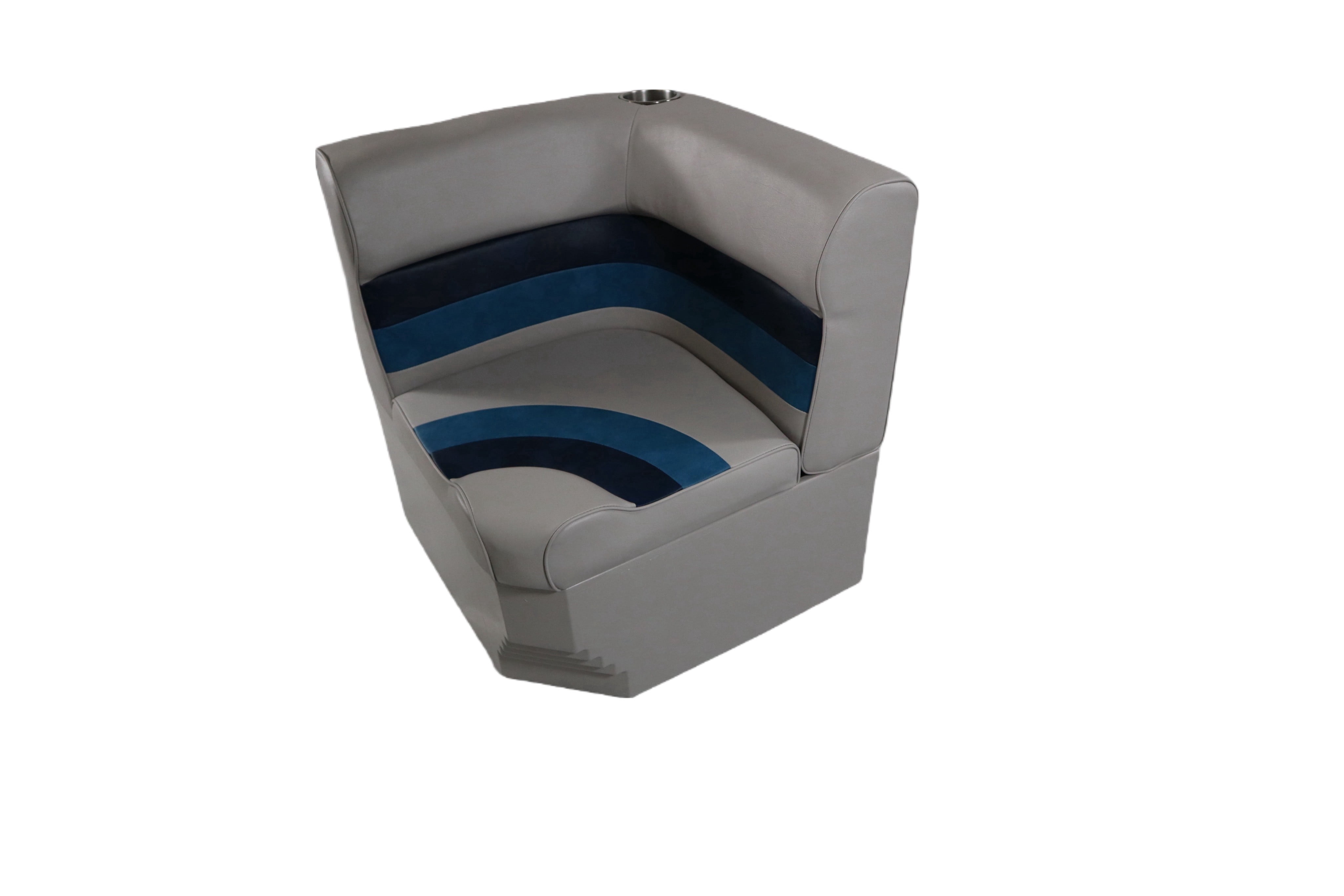 Horizon Manufacturing Premium Series Pontoon Radius Corner Cushion Set ...