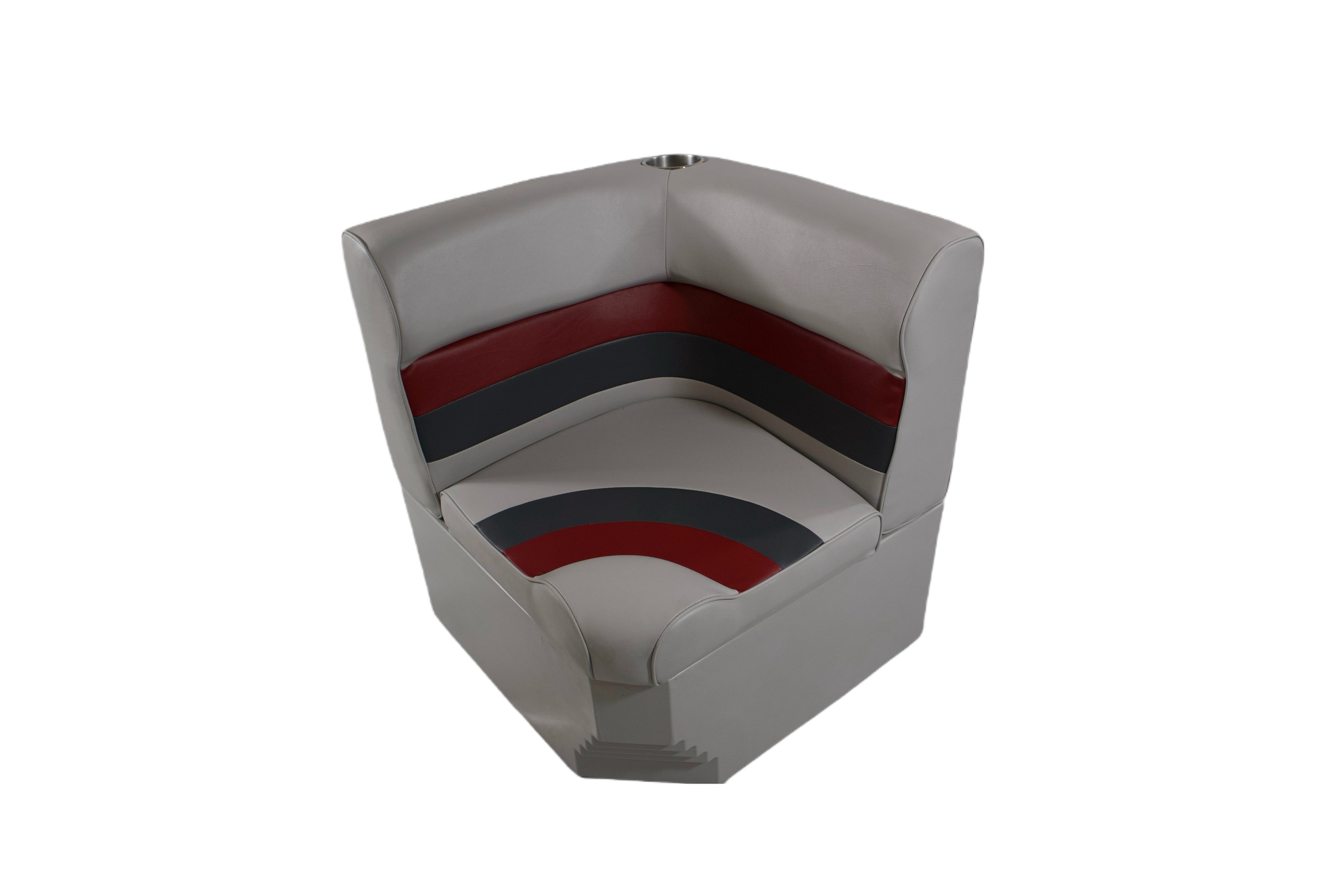 Horizon Manufacturing Premium Series Pontoon Radius Corner Cushion Set ...