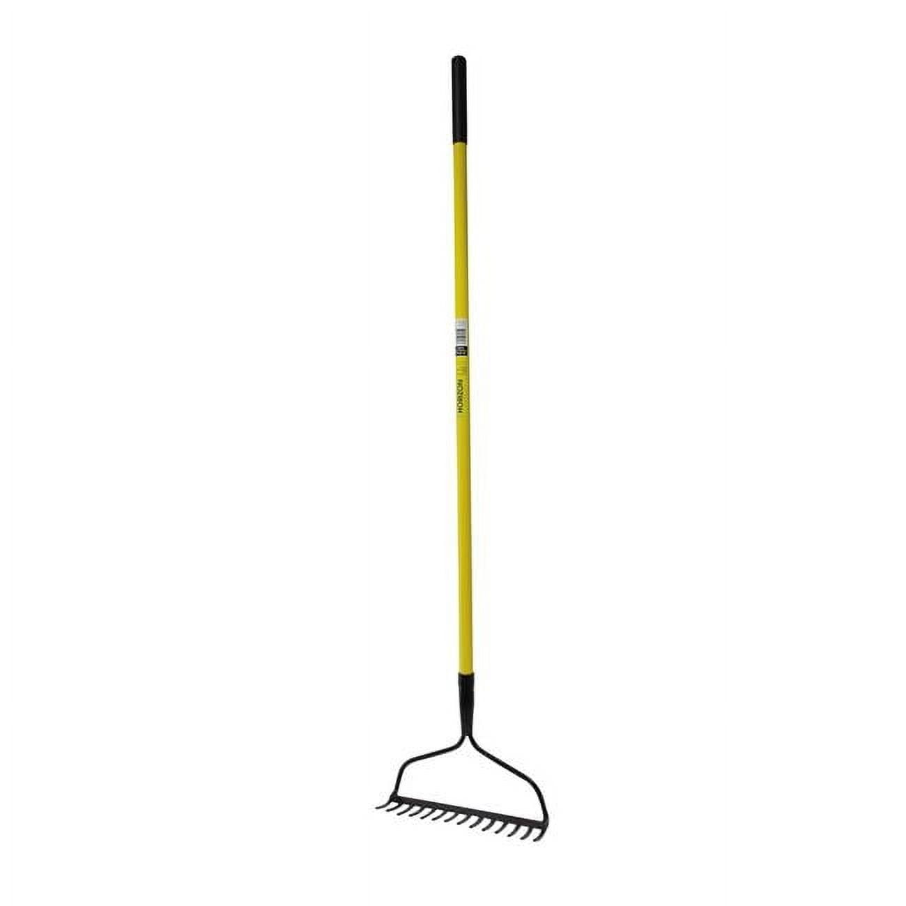 Horizon Tools HT-52931 62 x 14 x 4 in. 14 Tines Bow Rake with ...