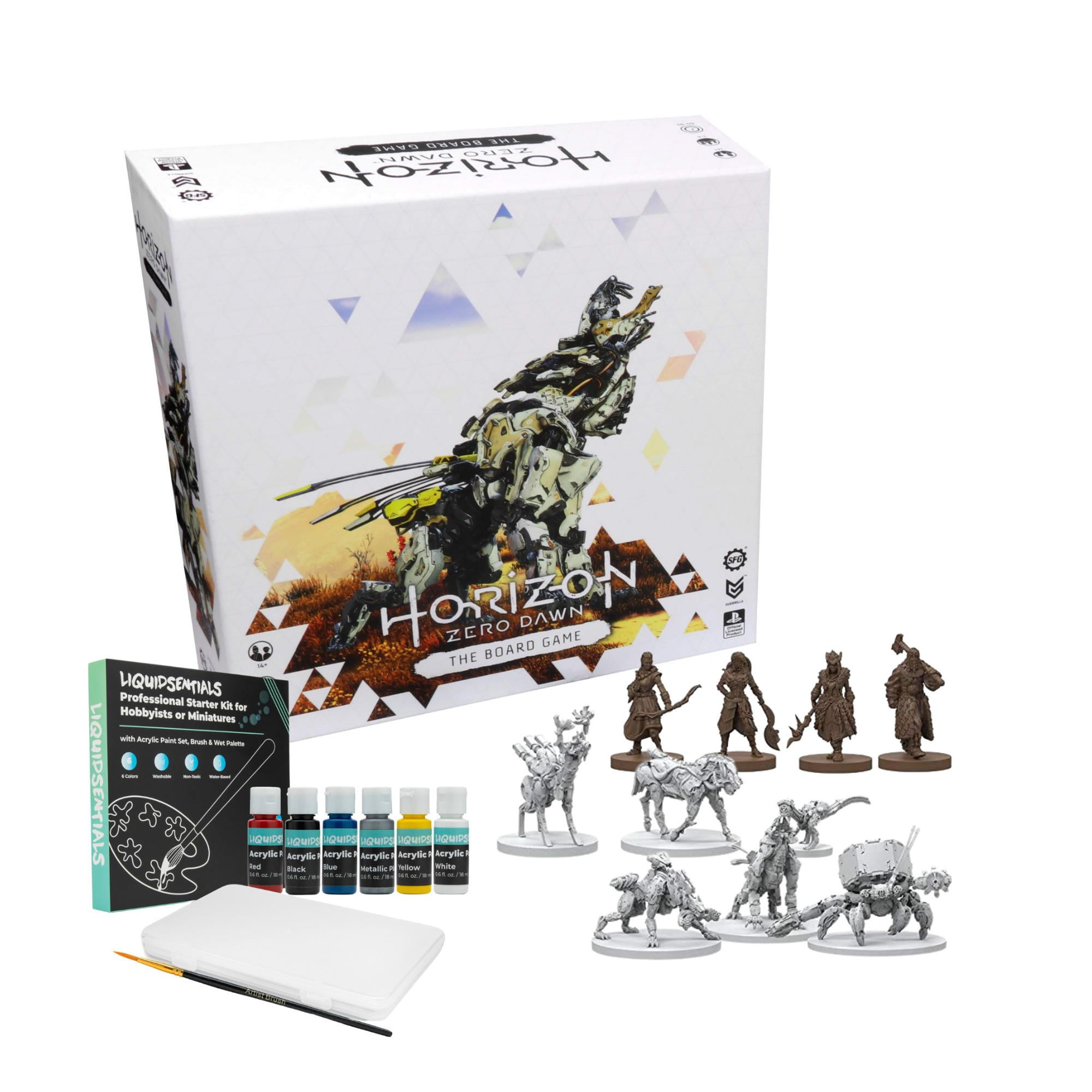 Horizon Zero Dawn The Board Game with Starter Kit for Miniatures ...