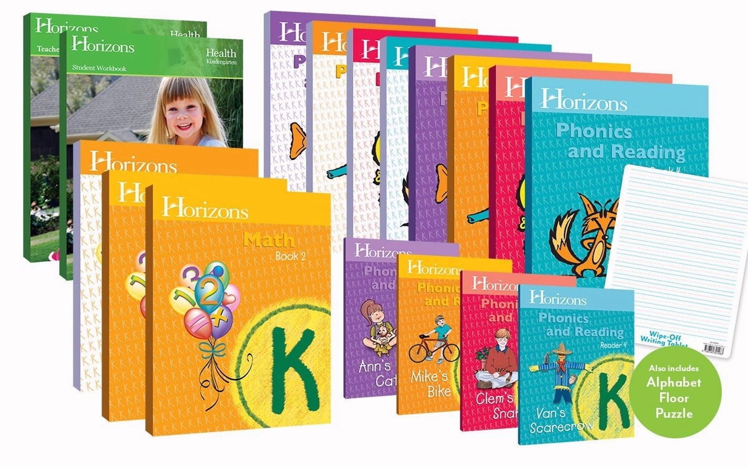 Horizons Kindergarten Complete Set - Curriculum for Math, Reading ...