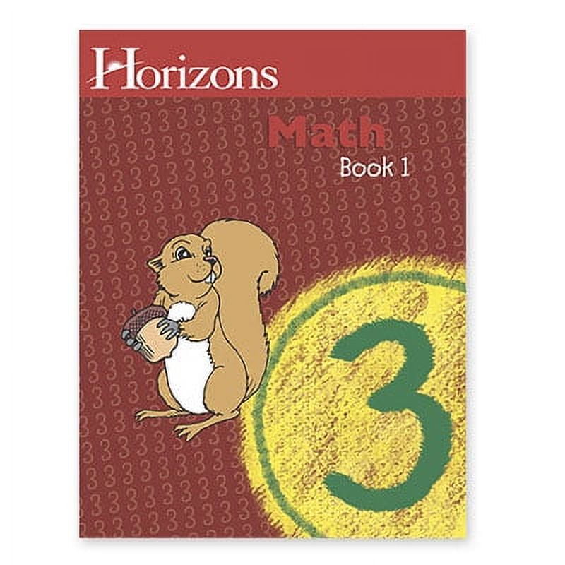 Horizons Math 3 Student Book 1 : Jms031 - Walmart.com