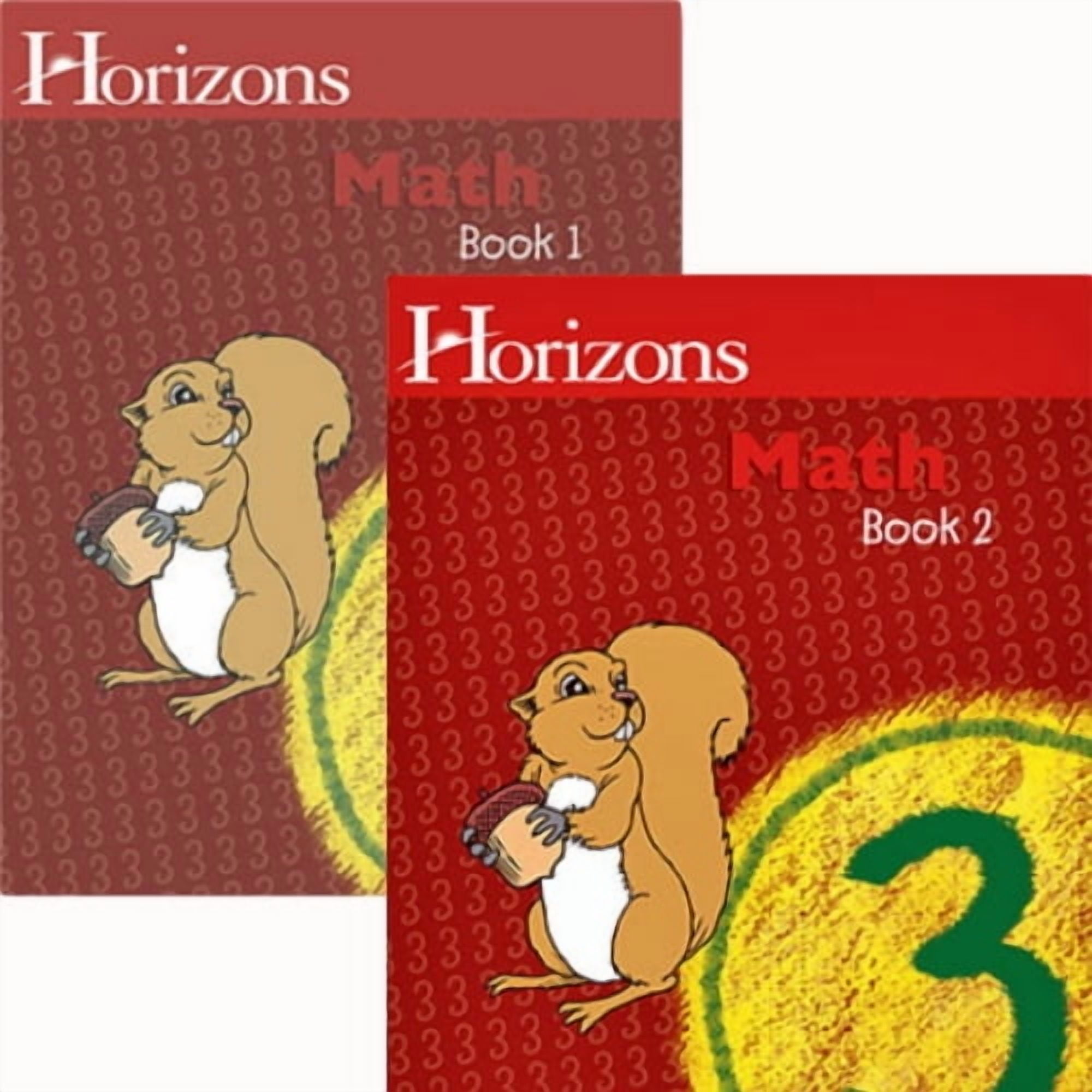 Horizons Math 3rd Grade Student Books 1 & 2 by Alpha Omega Publications ...