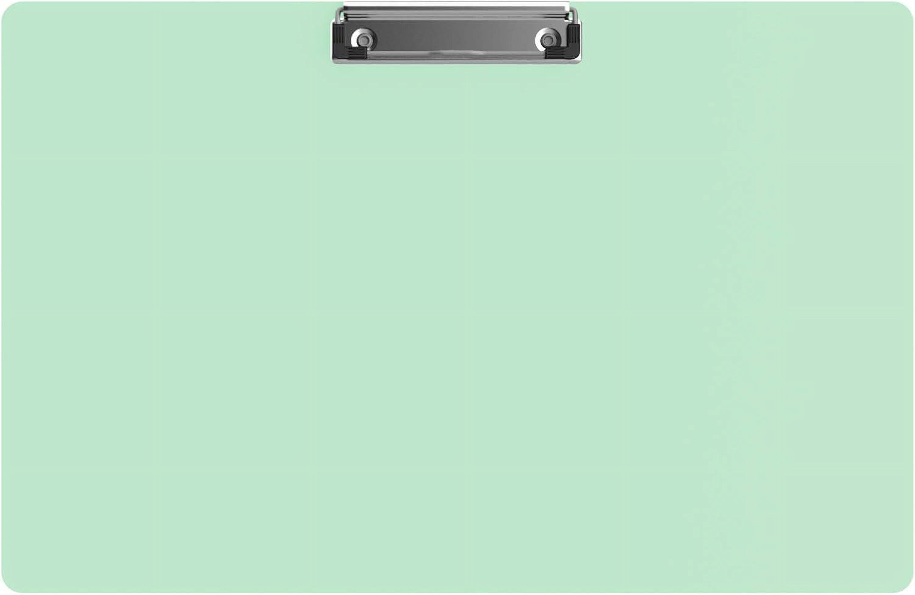 Horizontal 17 x 11 Aluminum Clipboard - Mint - Walmart.com