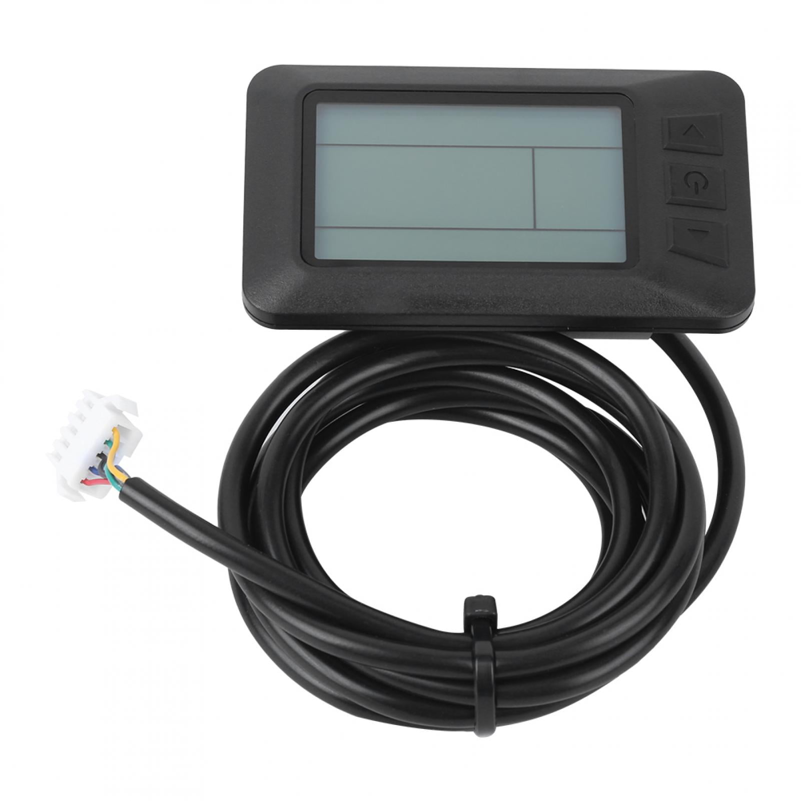 Horizontal BW LCD Meter for E-Bike Conversion with SM Connector - KT ...